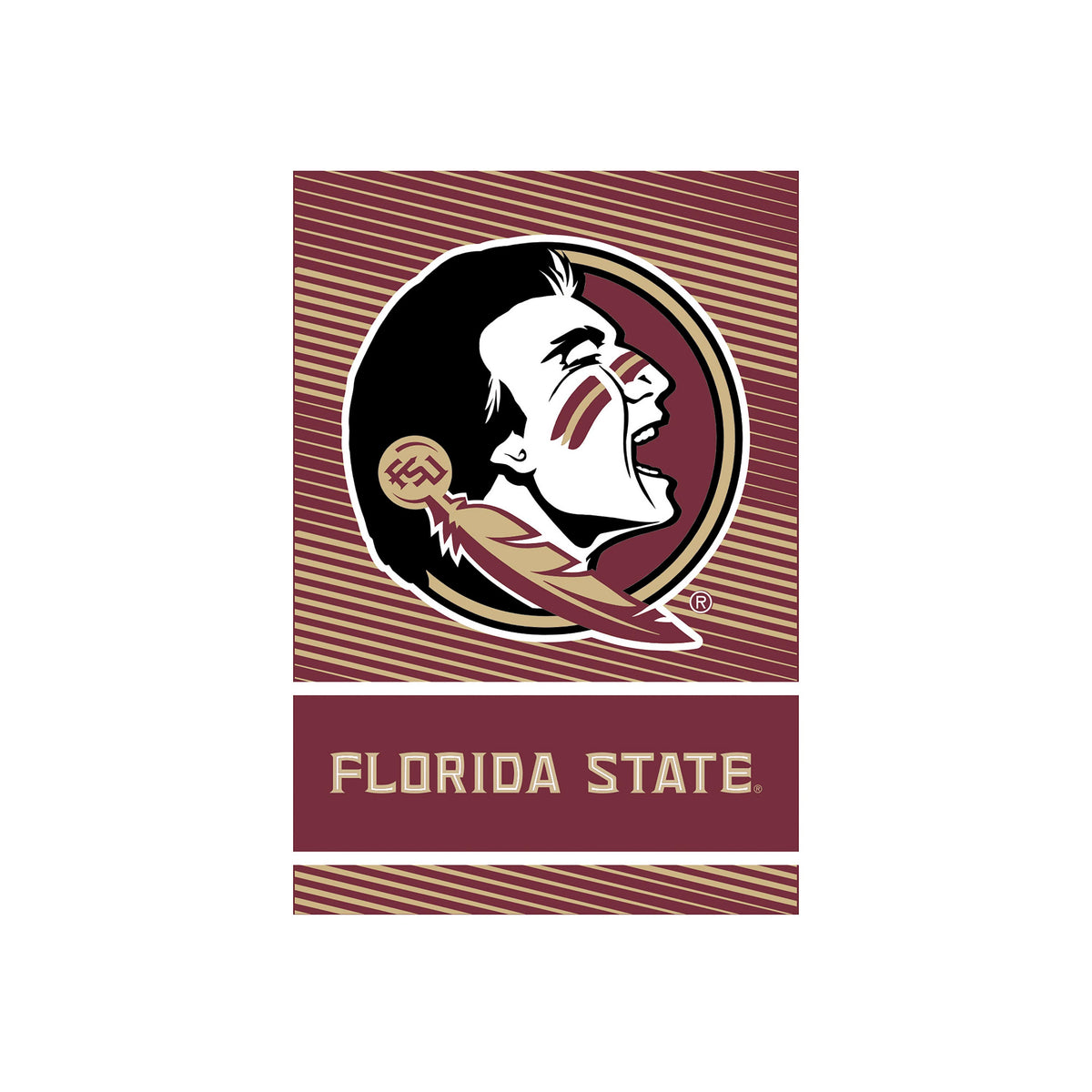 8"x12" Foam Core Wall Decor, Florida State University – Team Sports America