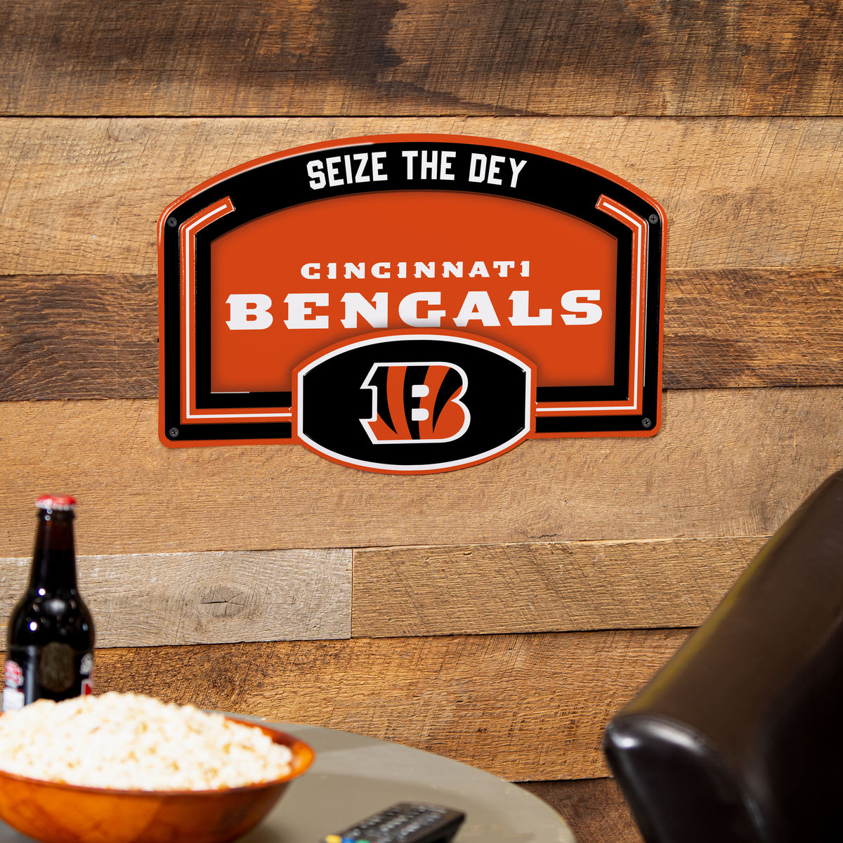 Cincinnati Bengals USA Embossed Steel Wall Sign, 11" x 17" – Team ...