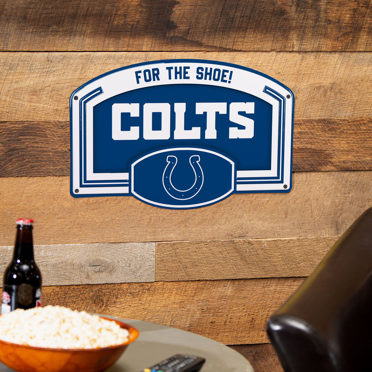 Indianapolis Colts USA Embossed Steel Wall Sign, 11" x 17" – Team ...