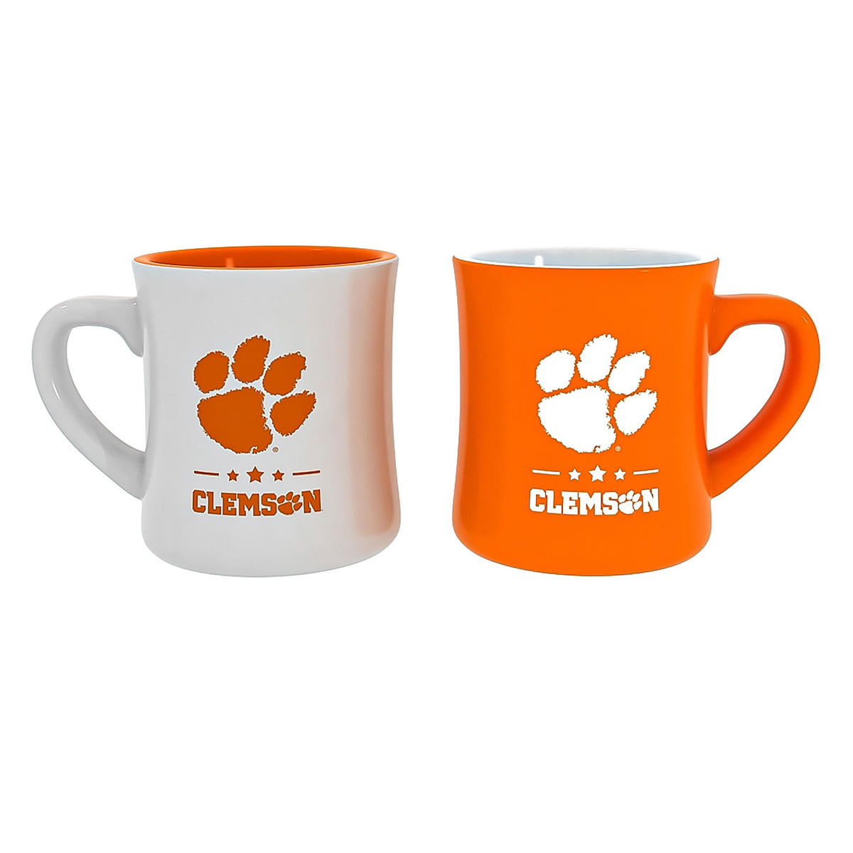 Clemson University 10oz Ceramic Cup Set, 2pc – Team Sports America