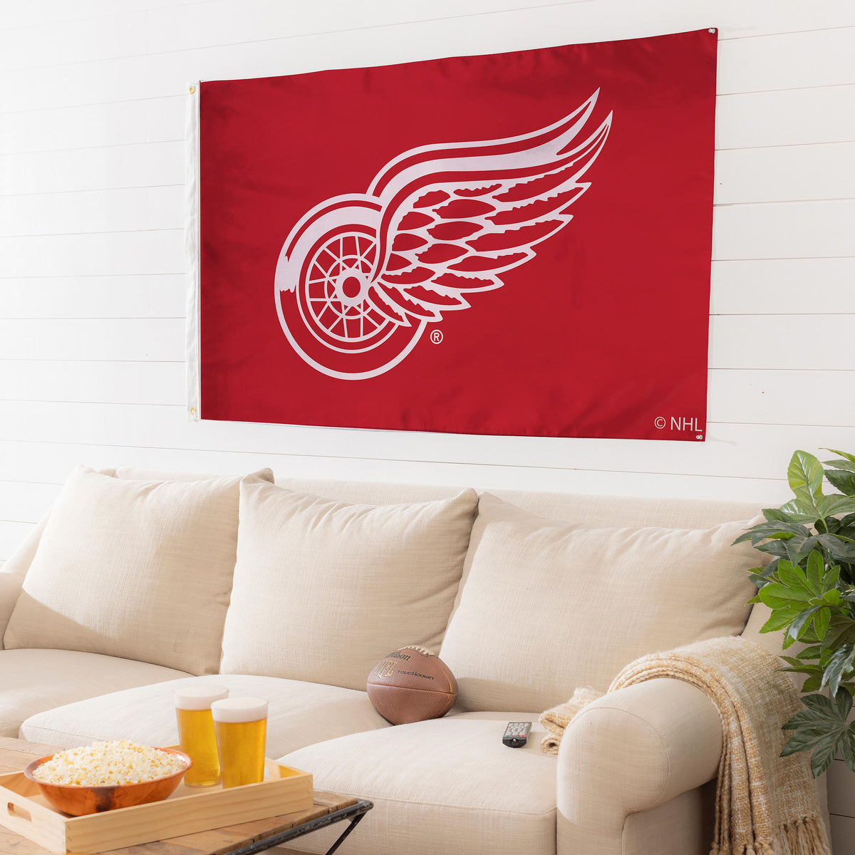 Detroit Red Wings Single Sided Estate Flag with 2 Grommets, 3'x5 ...