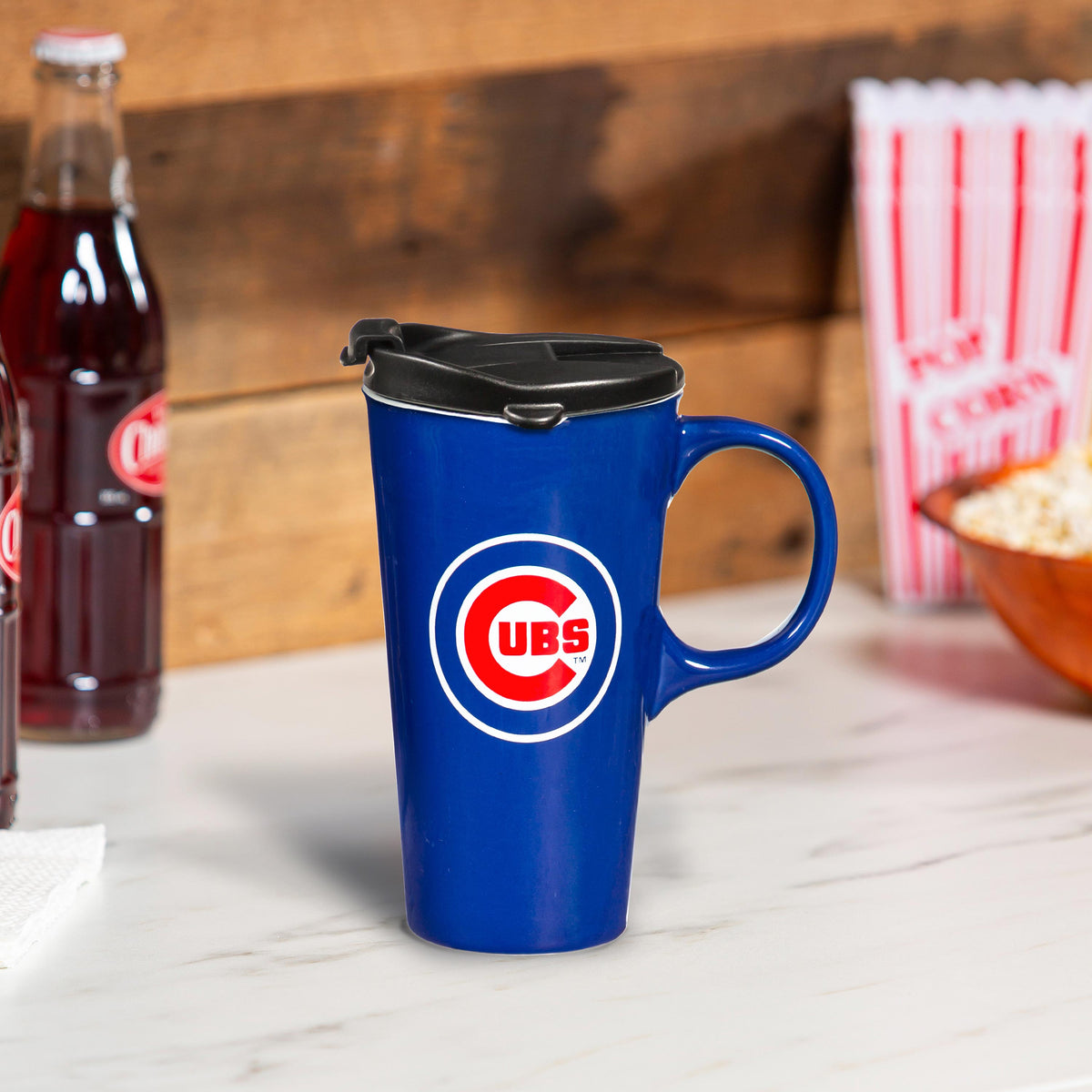 Chicago Cubs Boxed Travel Latte Cup, 17oz – Team Sports America