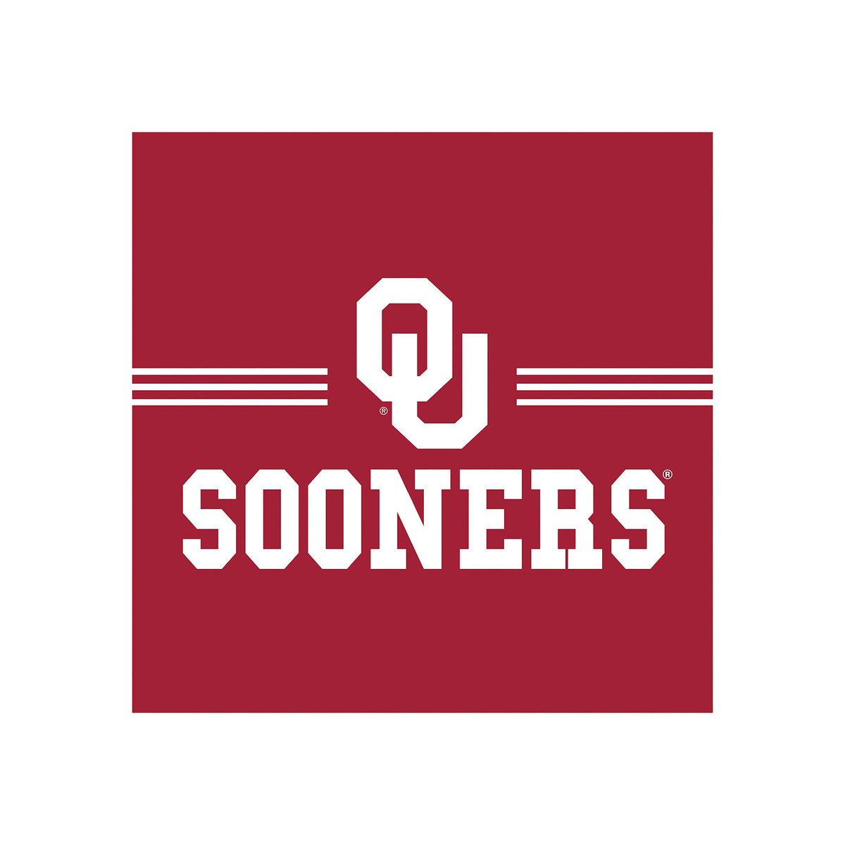 12"x12" Foam Core Wall Decor, University of Oklahoma – Team Sports America