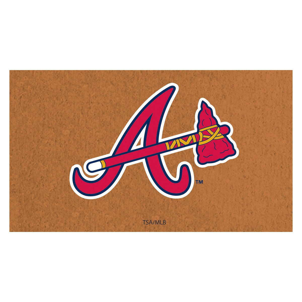 Atlanta Braves Coir Mat 16"x28" – Team Sports America