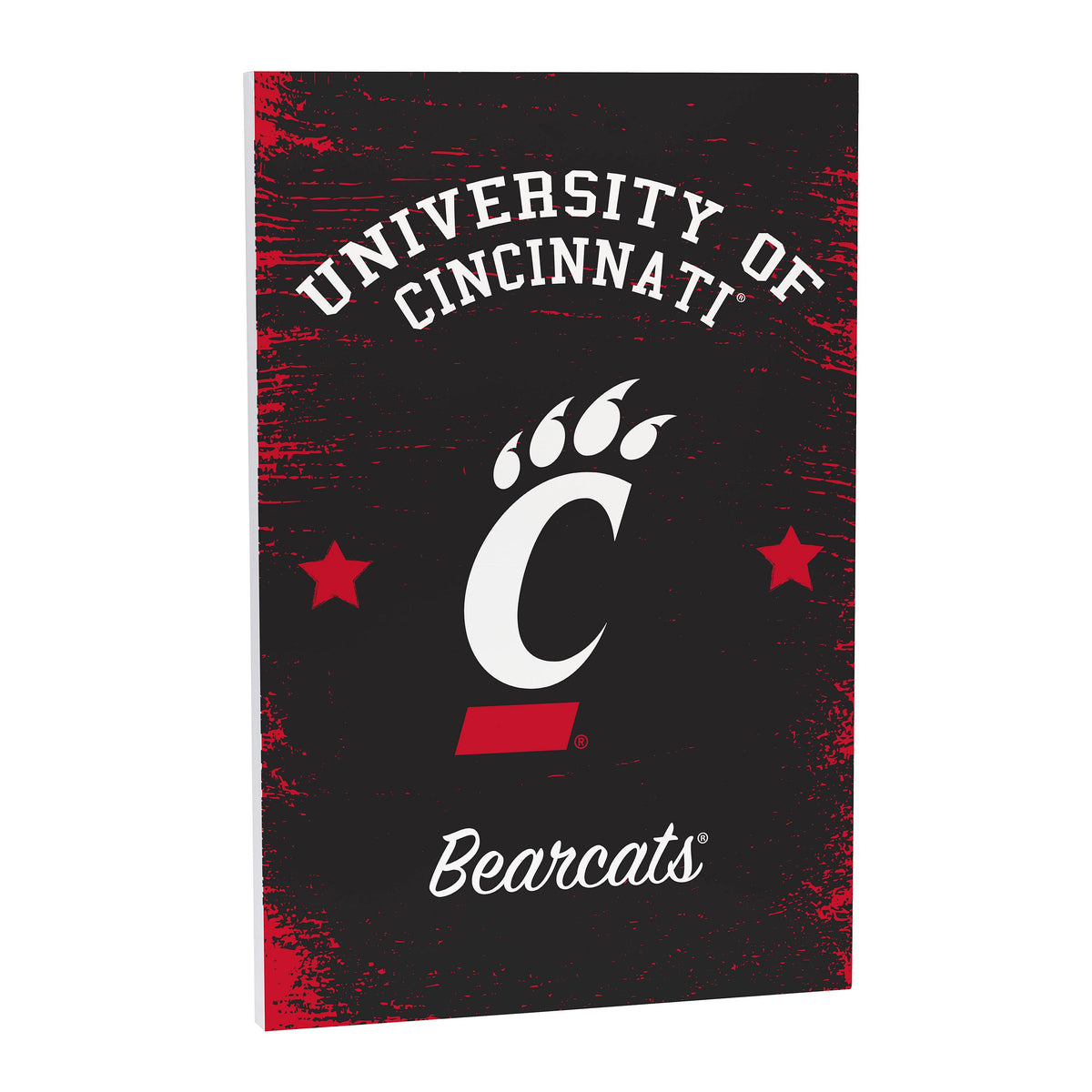 University of Cincinnati Wood Wall Sign, 16x24 – Team Sports America