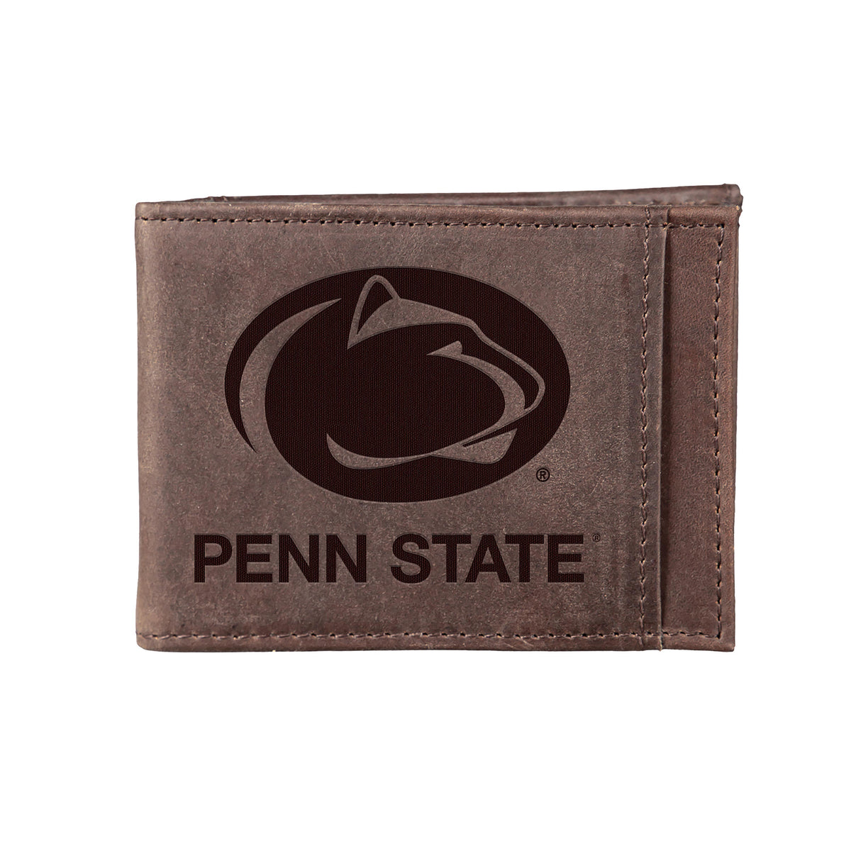 Slim Bi-Fold Wallet with RFID Blocking, Penn State, Brown – Team Sports ...