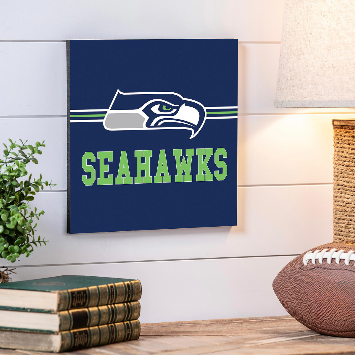 12"x12" Foam Core Wall Decor, Seattle Seahawks – Team Sports America
