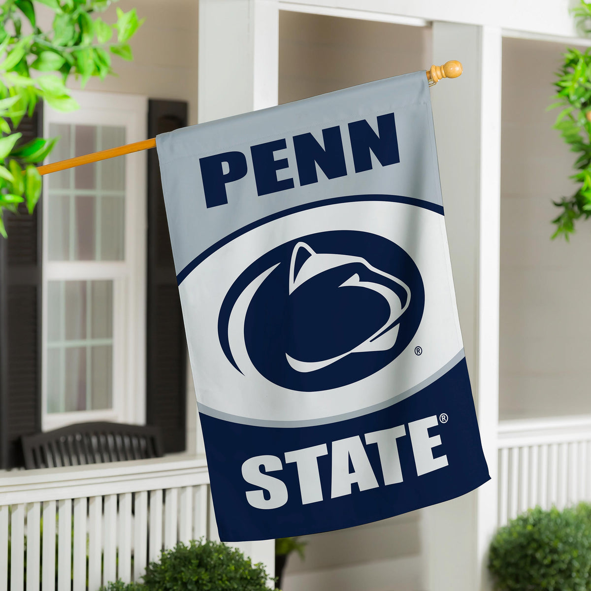 Penn State Suede House Flag – Team Sports America