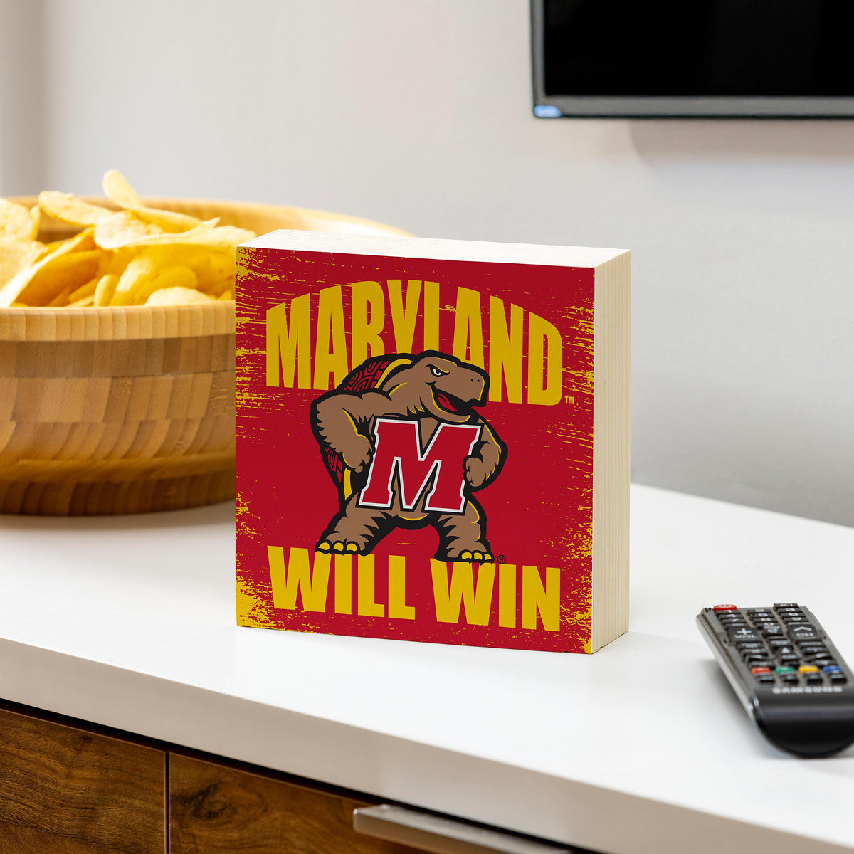 University of Maryland Plock, Down Home Fans, 6x6 – Team Sports America