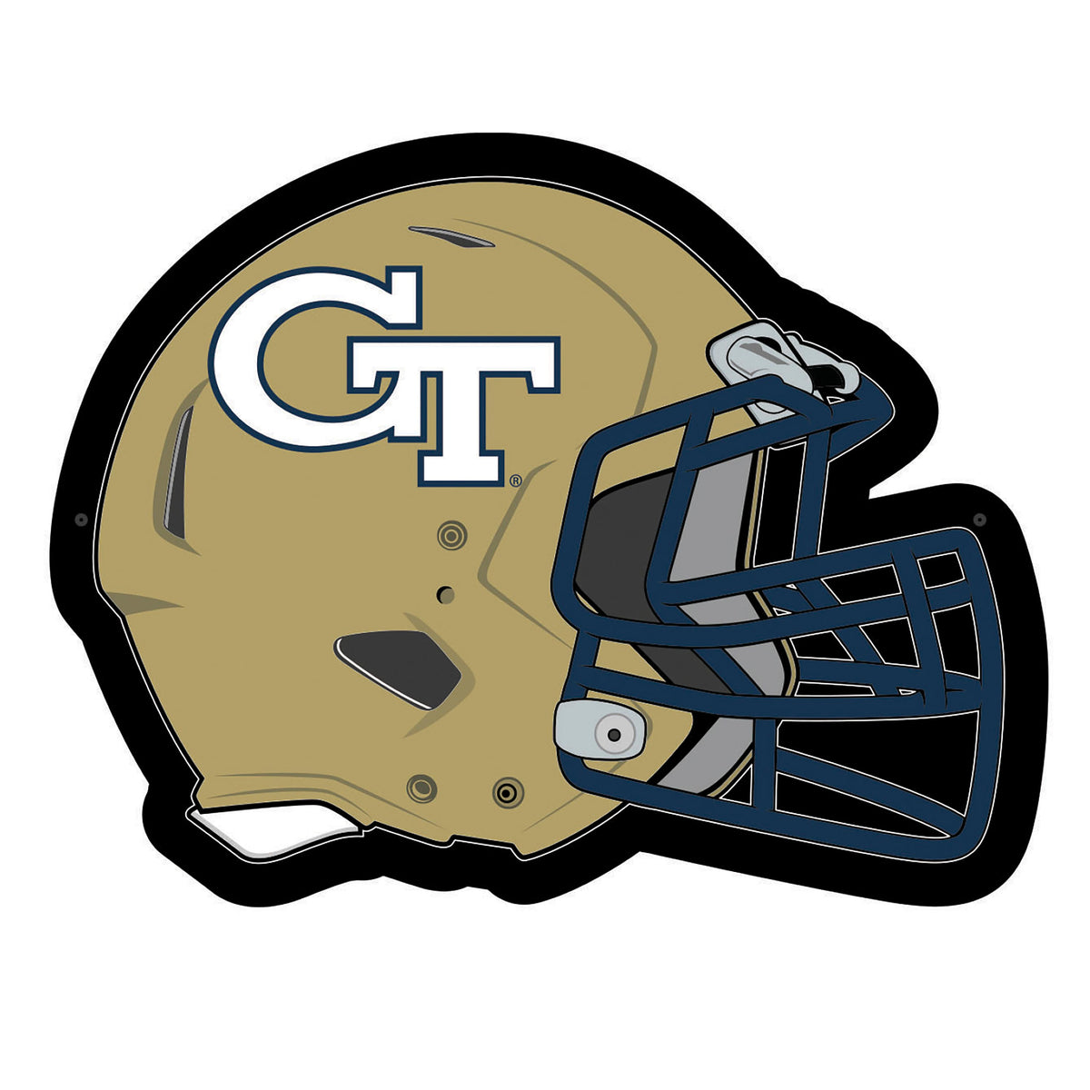 LED Wall Decor, Helmet, Georgia Tech – Team Sports America