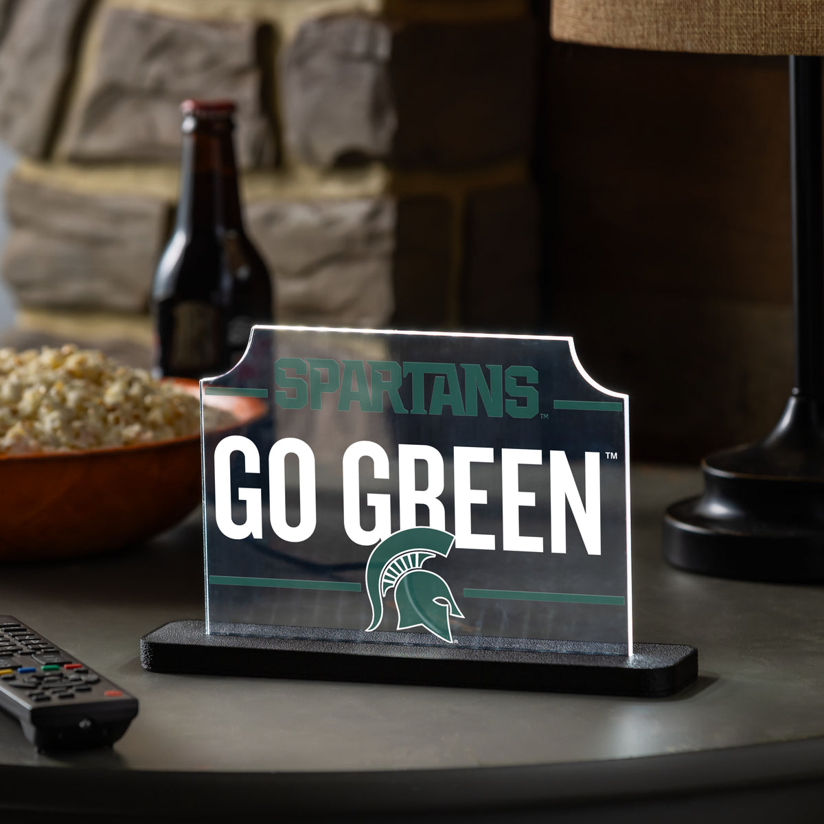 Michigan State University College Rectangle Desklite LED Decor – Team ...