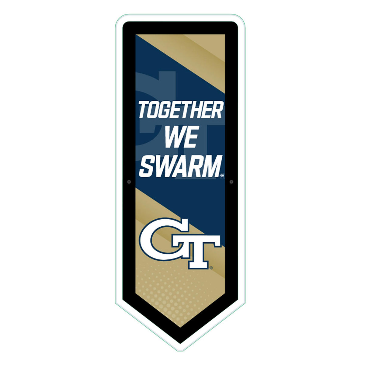 LED Wall Decor, Pennant, Georgia Tech – Team Sports America