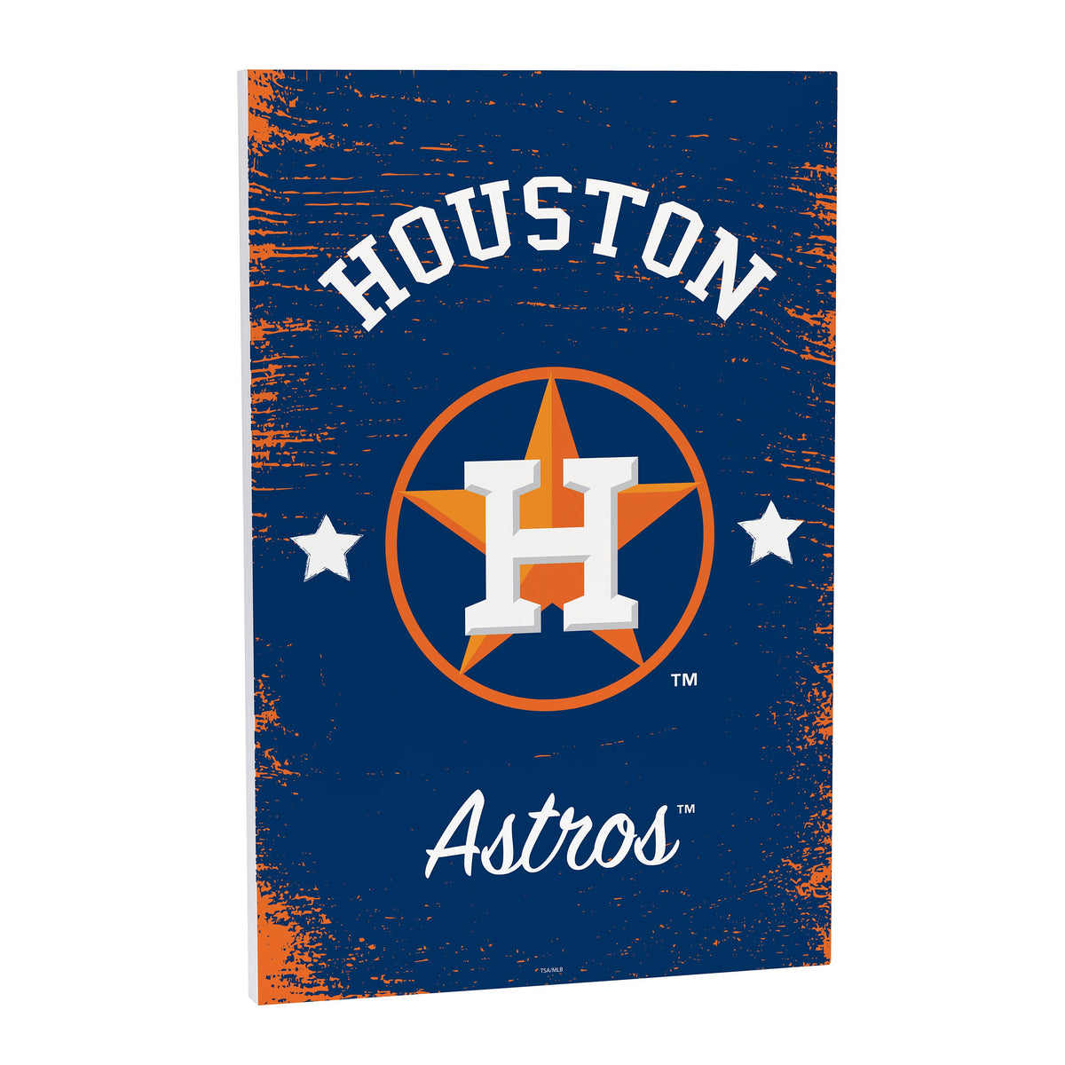 Houston Astros Wood Wall Sign, 16x24 – Team Sports America