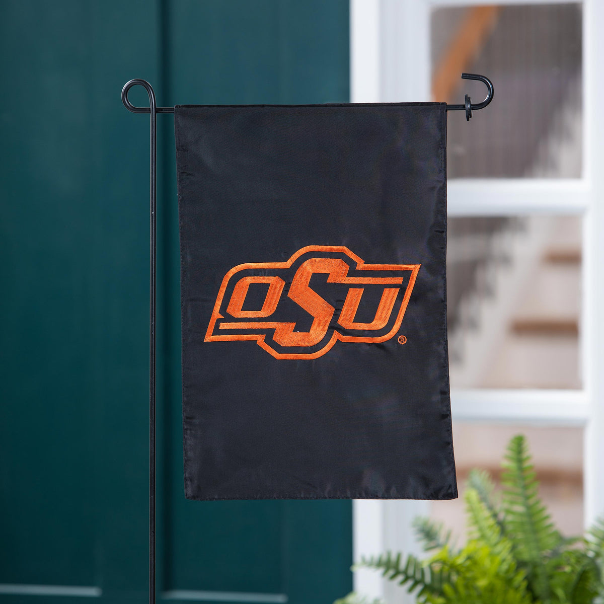 Applique Flag, Gar., Oklahoma State University – Team Sports America