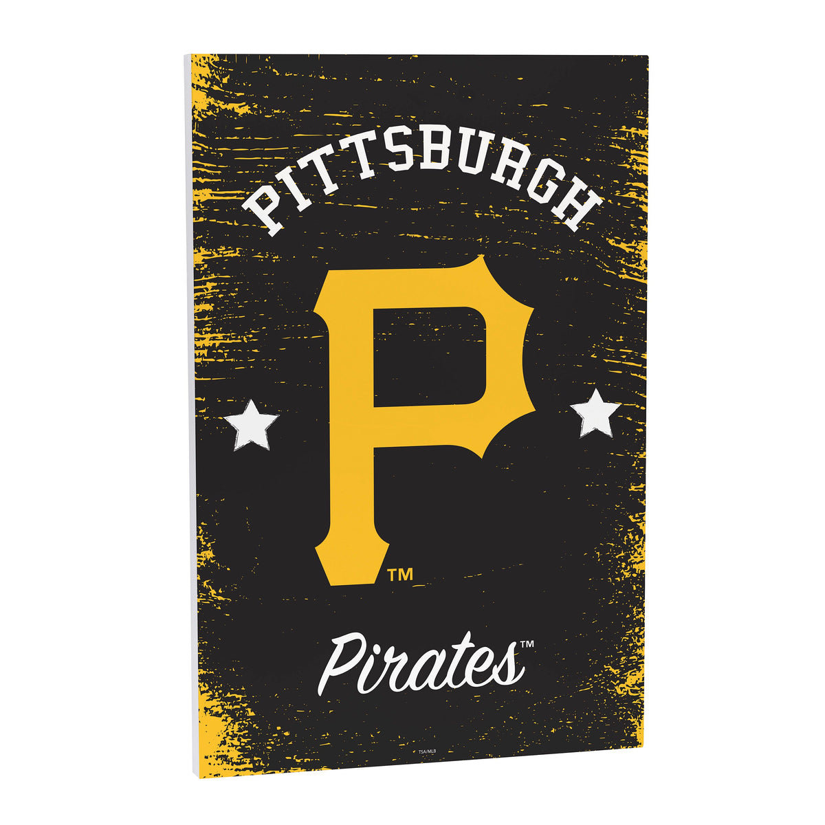 Pittsburgh Pirates Wood Wall Sign, 16x24 – Team Sports America
