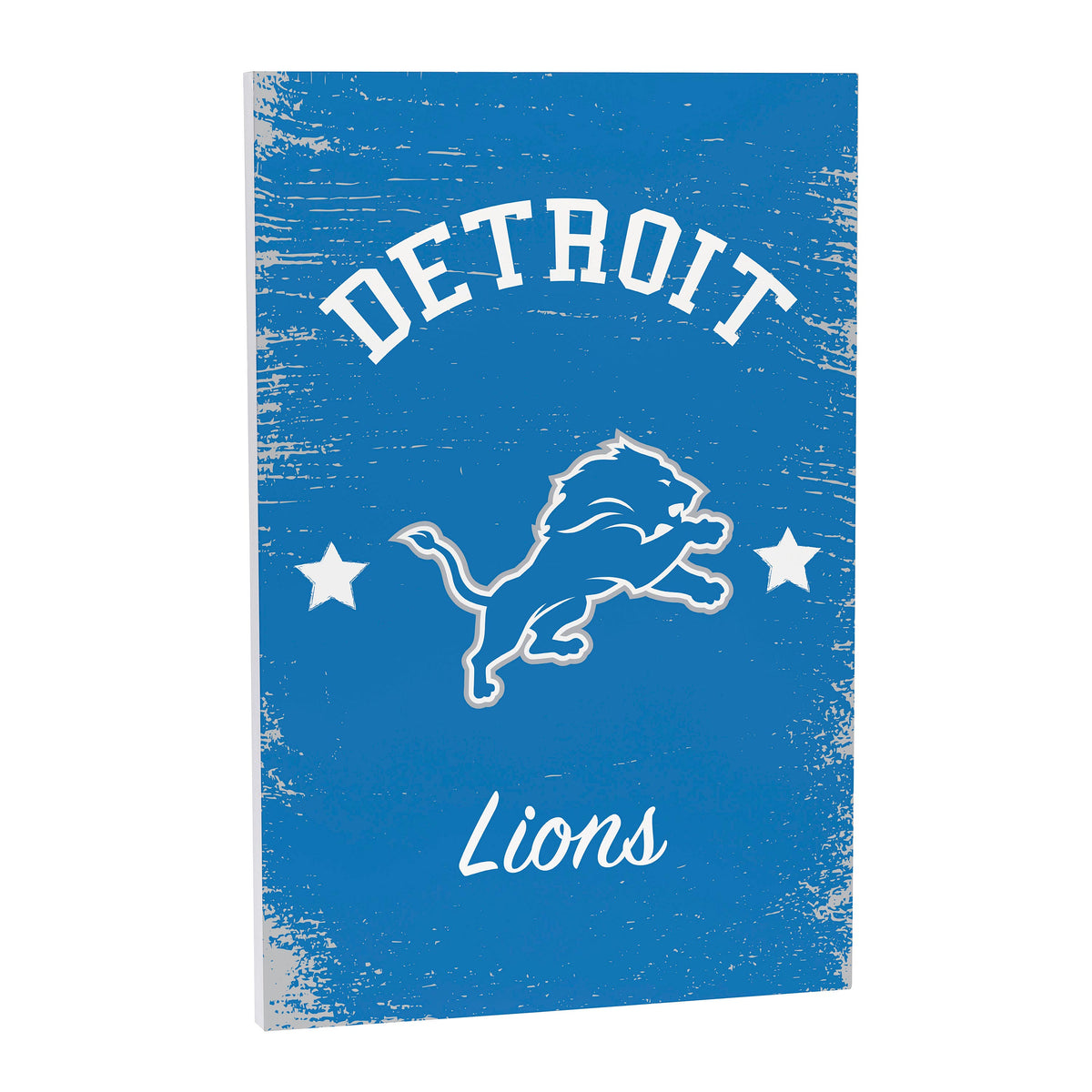 Detroit Lions Wood Wall Sign, 16x24 – Team Sports America