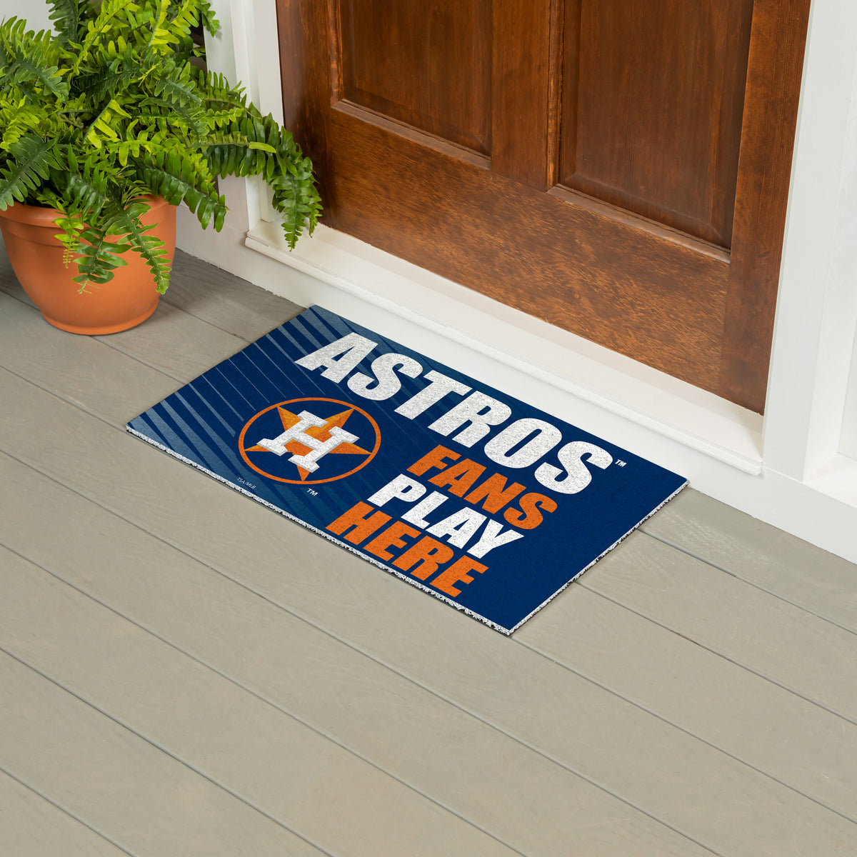 Houston Astros Fan Mat, 28"x16" – Team Sports America