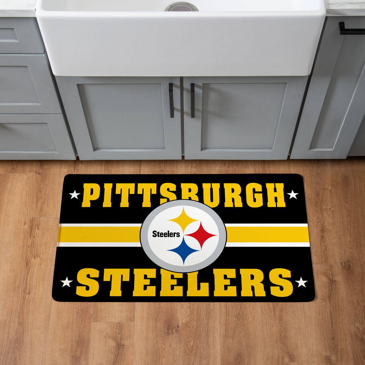 Pittsburgh Steelers Anti-Fatigue Mat, 18"x30" – Team Sports America