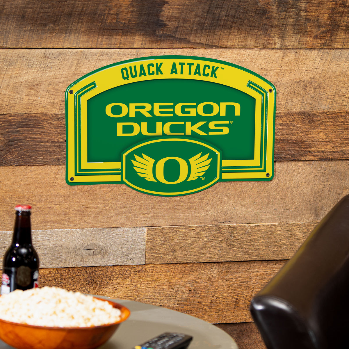 University of Oregon USA Embossed Steel Wall Sign, 11" x 17" – Team ...