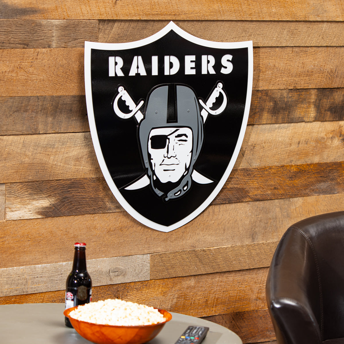 LAS VEGAS RAIDERS Premier Metal Wall Art – Team Sports America