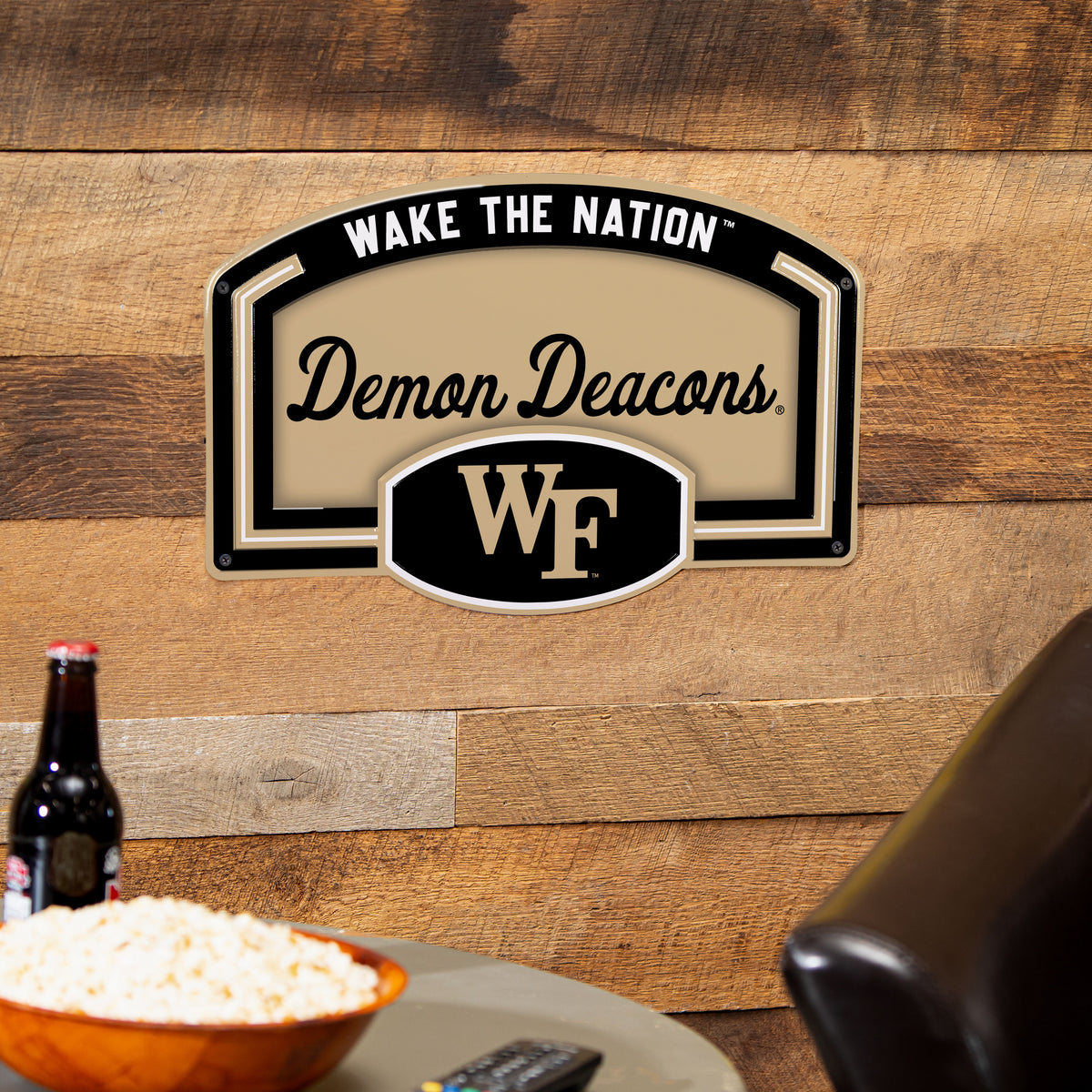 Wake Forest University USA Embossed Steel Wall Sign, 11" x 17" – Team ...