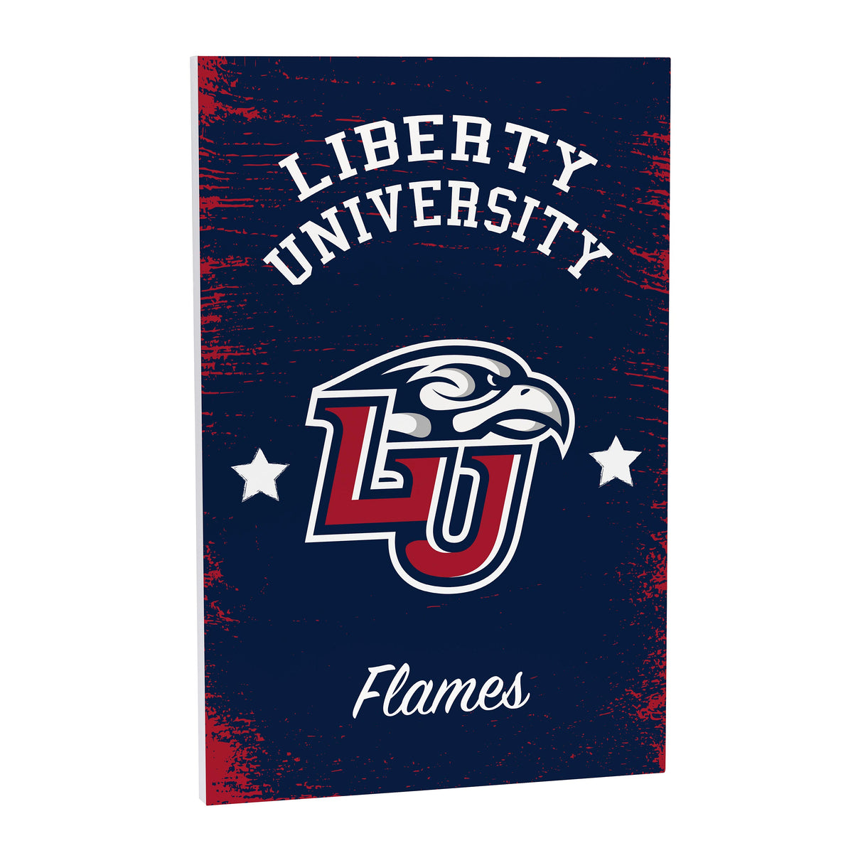 Liberty University Wood Wall Sign, 16x24 – Team Sports America