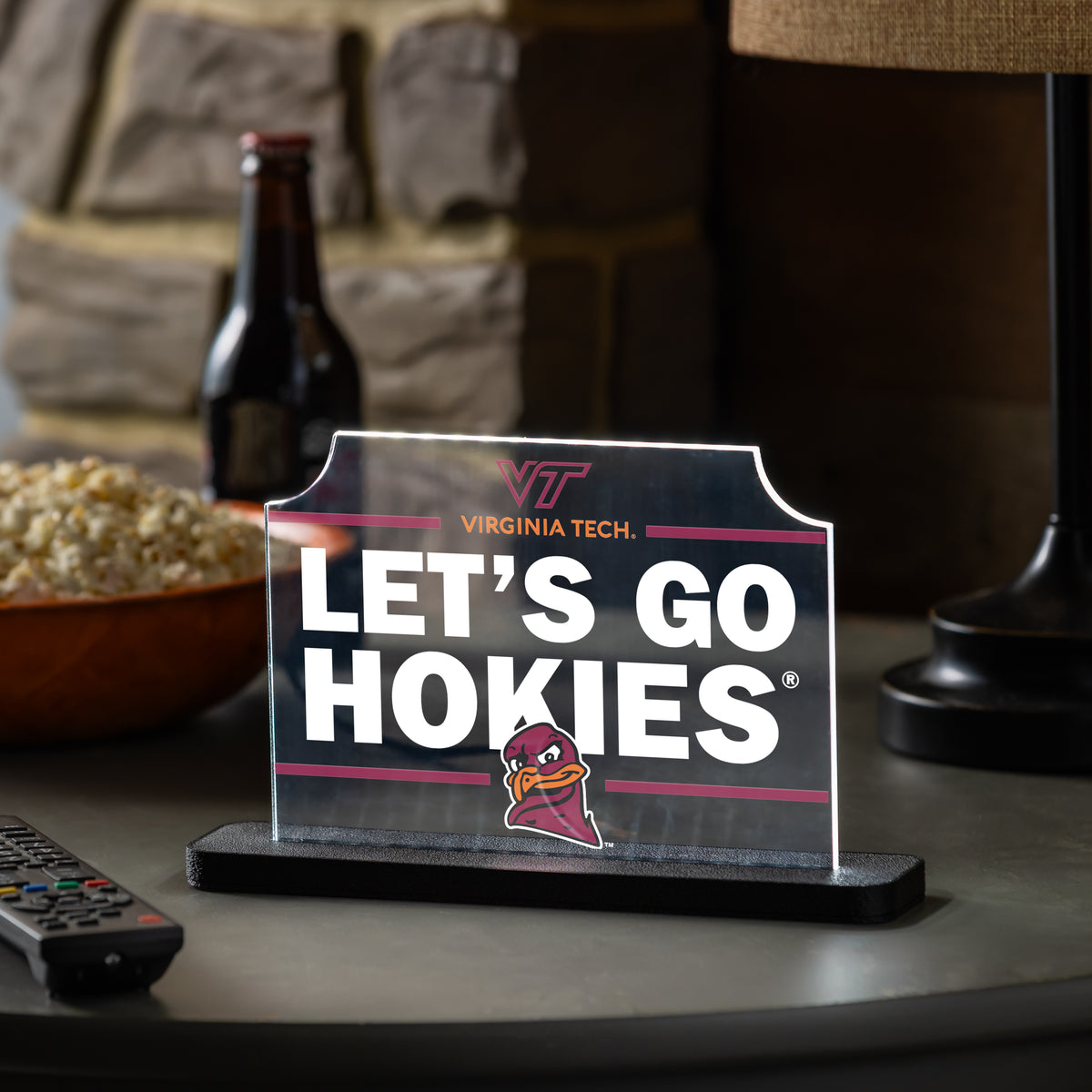 Virginia Tech College Rectangle Desklite LED Décor – Team Sports America