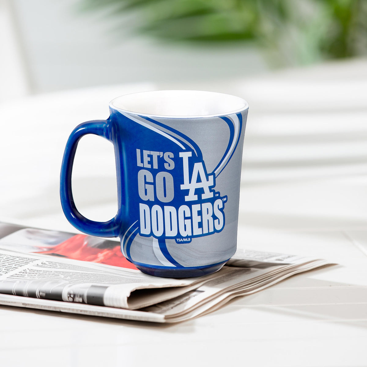 Los Angeles Dodgers Ceramic Cup of Awesome, 14oz – Team Sports America