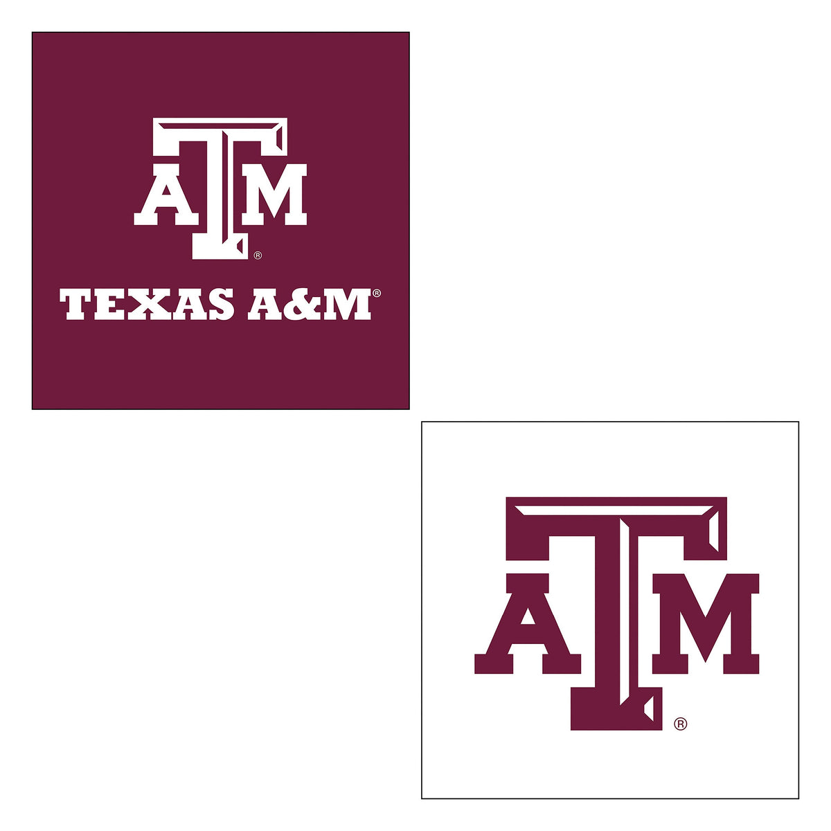 8"x 8" Foam Core Wall Decor, Texas A&M – Team Sports America