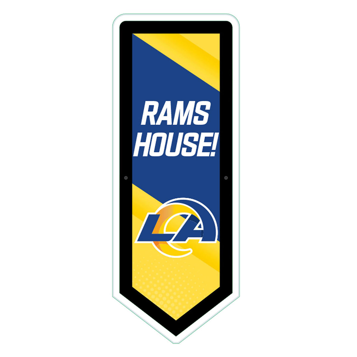 LED Wall Decor, Pennant, Los Angeles Rams – Team Sports America