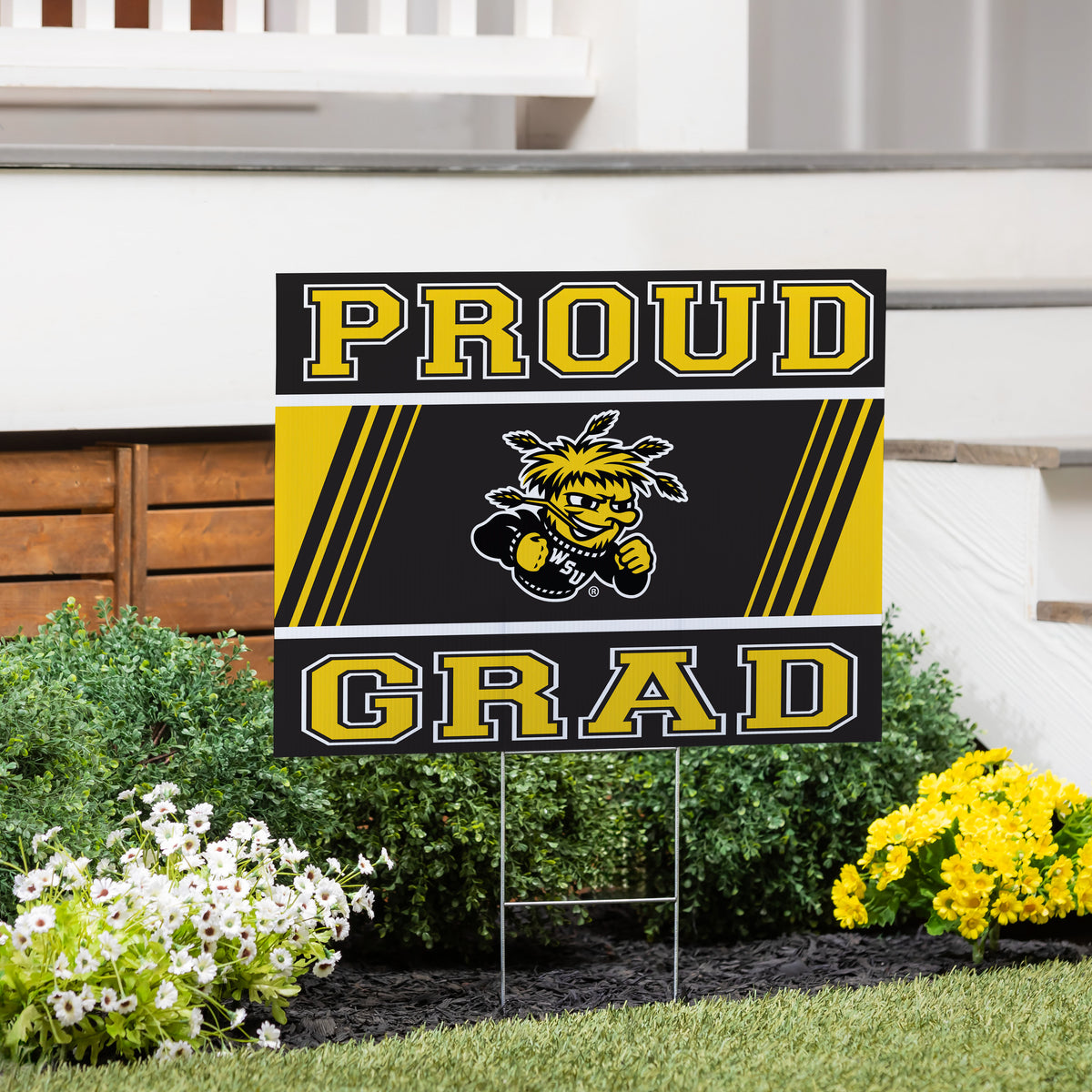 Wichita State University Coroplast Yard Sign Graduate – Team Sports America