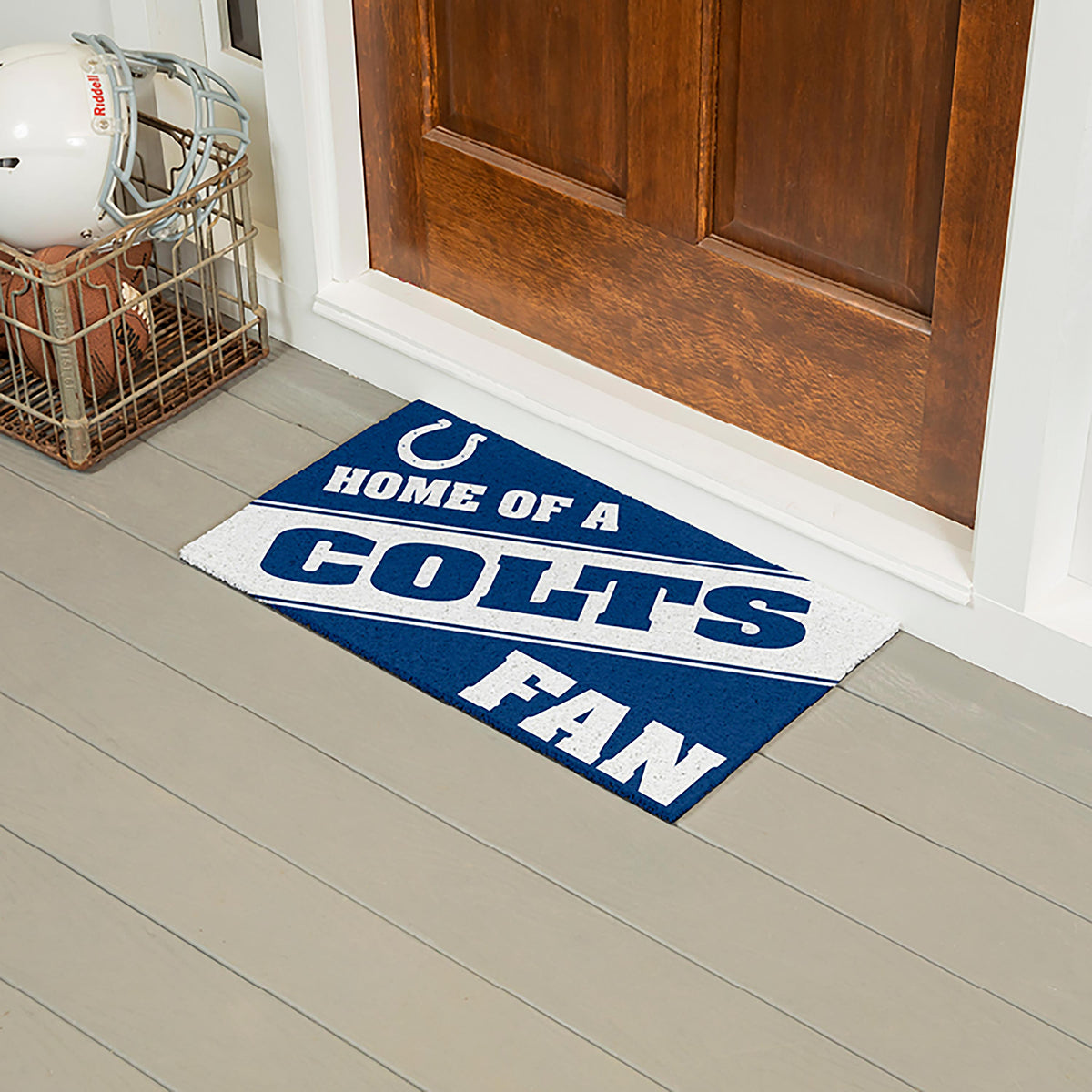 Indianapolis Colts, PVC Mat COLOR, Home of a Fan – Team Sports America