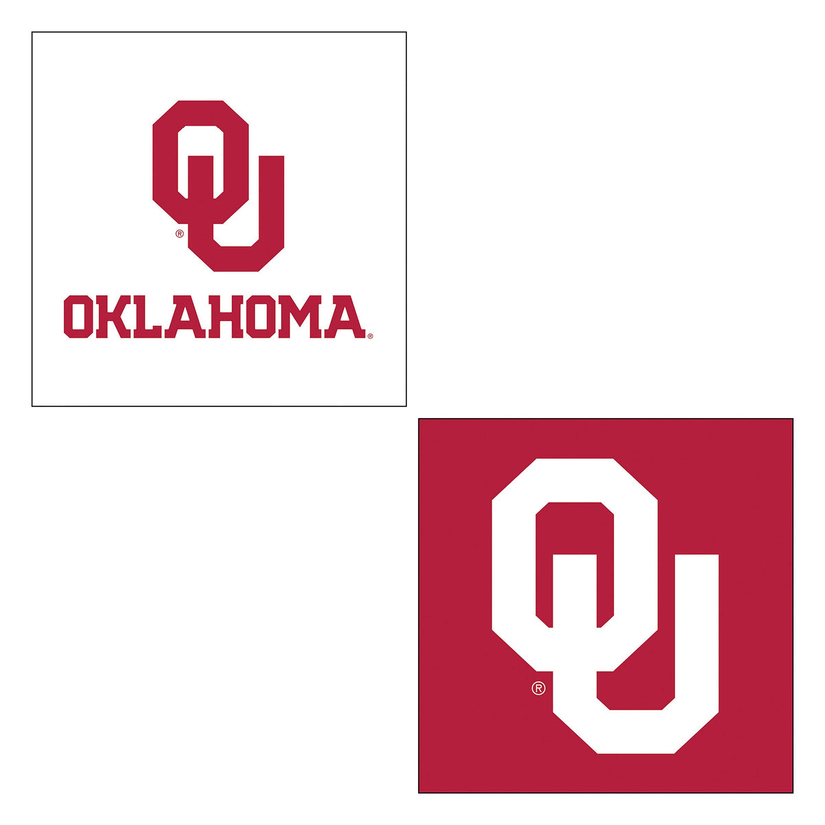 8"x 8" Foam Core Wall Decor, University of Oklahoma – Team Sports America