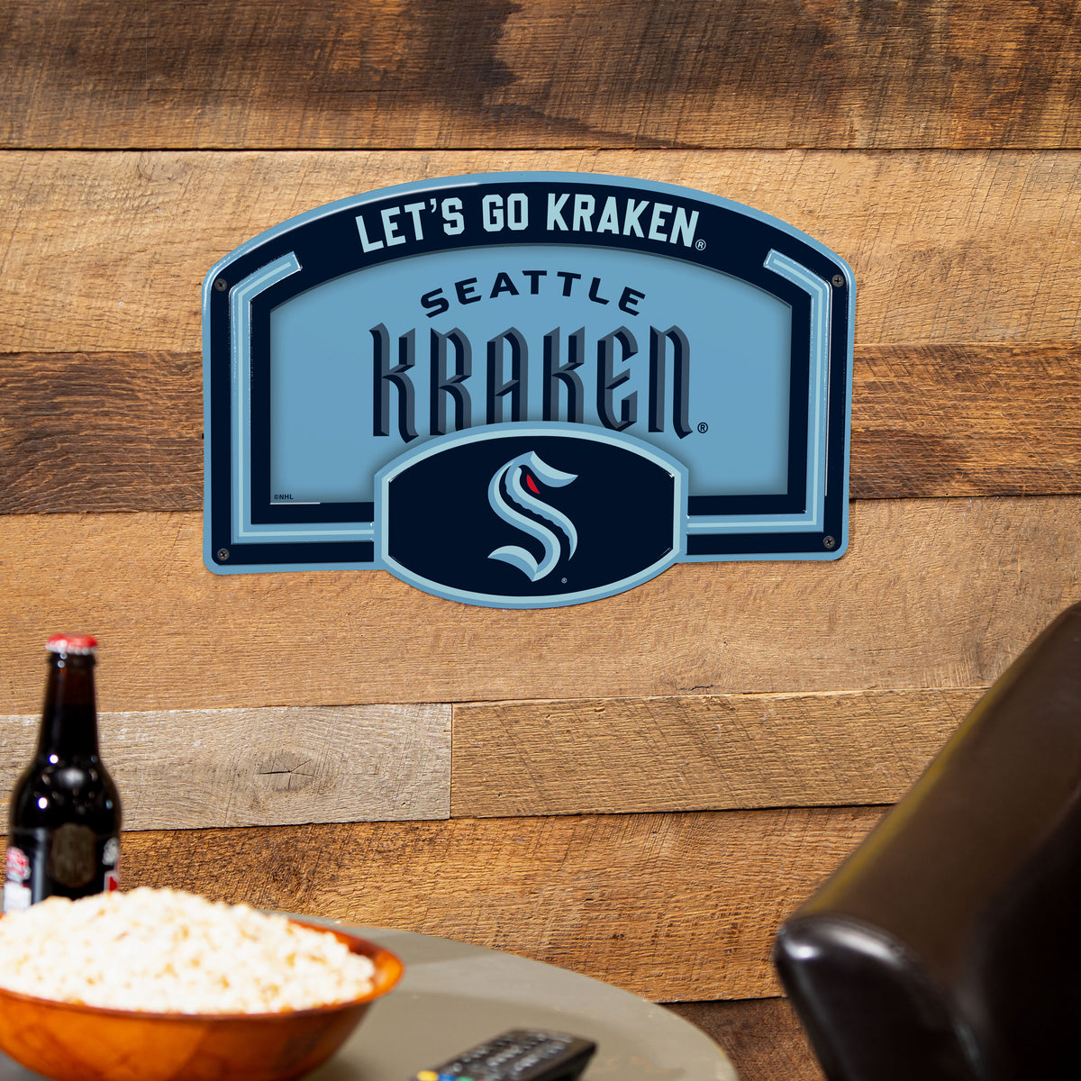 Seattle Kraken USA Embossed Steel Wall Sign, 11" x 17" – Team Sports ...