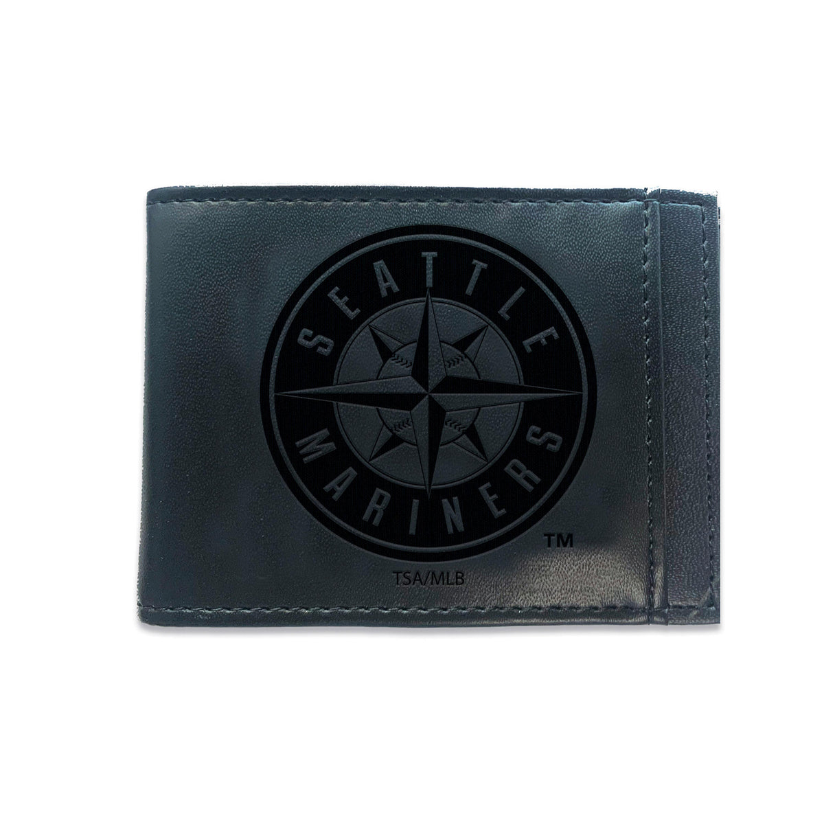 Seattle Mariners Front Pocket Wallet w/ RFID Blocking Black – Team ...