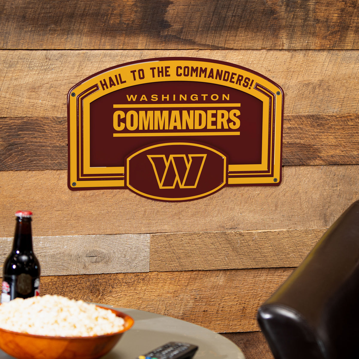 Washington Commanders USA Embossed Steel Wall Sign, 11" x 17" – Team ...