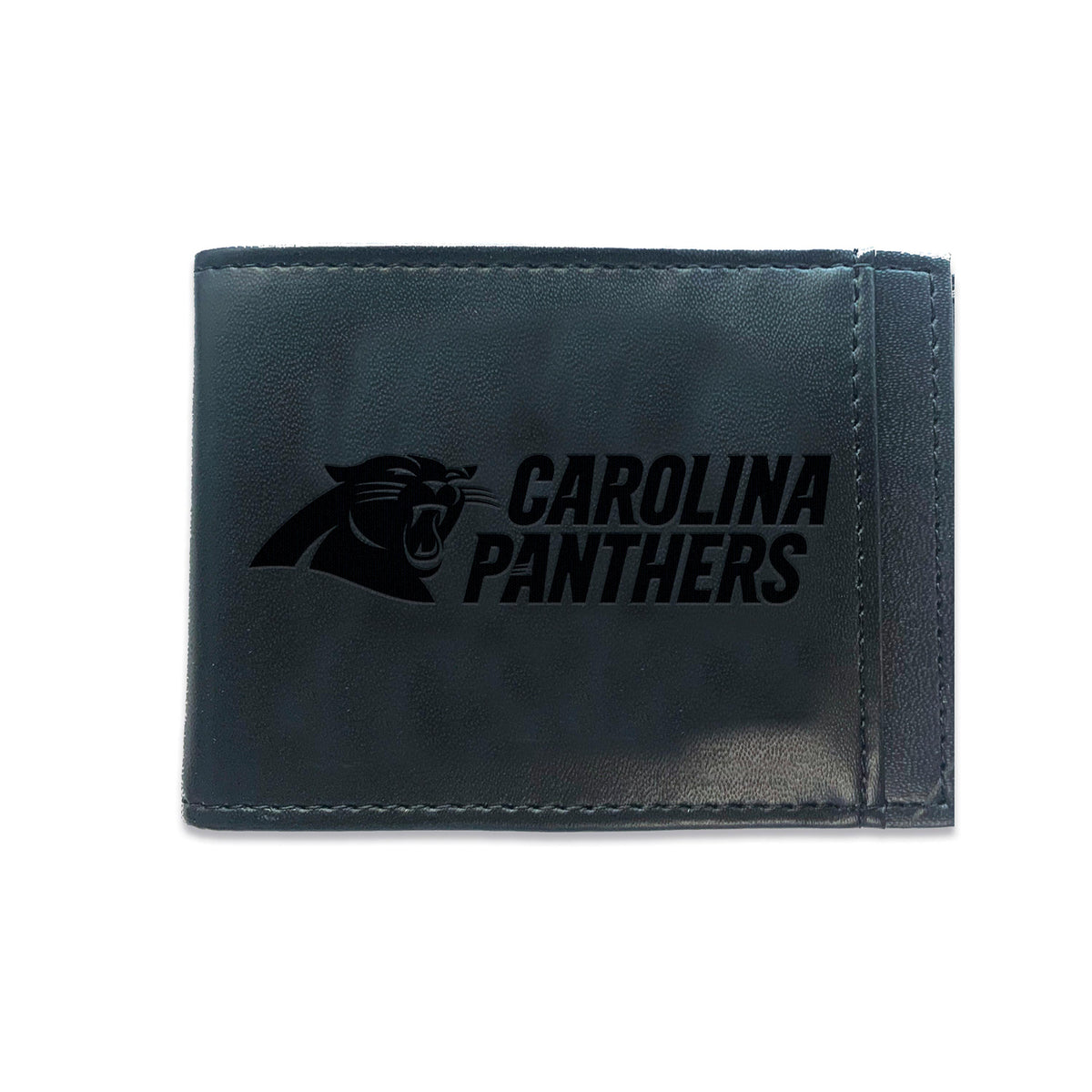 Front Pocket Wallet w/ RFID Blocking, Carolina Panthers, Black – Team ...