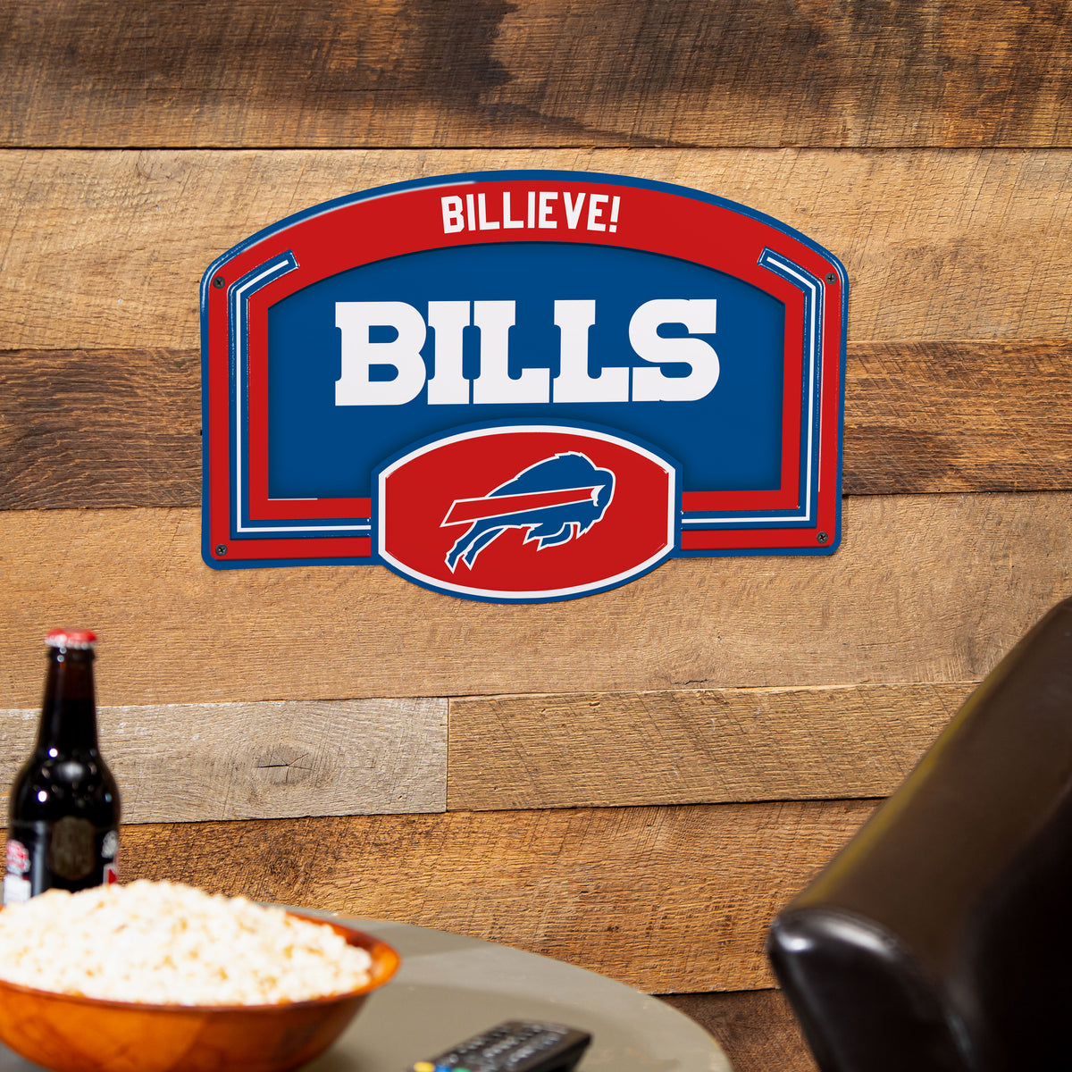 Buffalo Bills USA Embossed Steel Wall Sign, 11" x 17" – Team Sports America