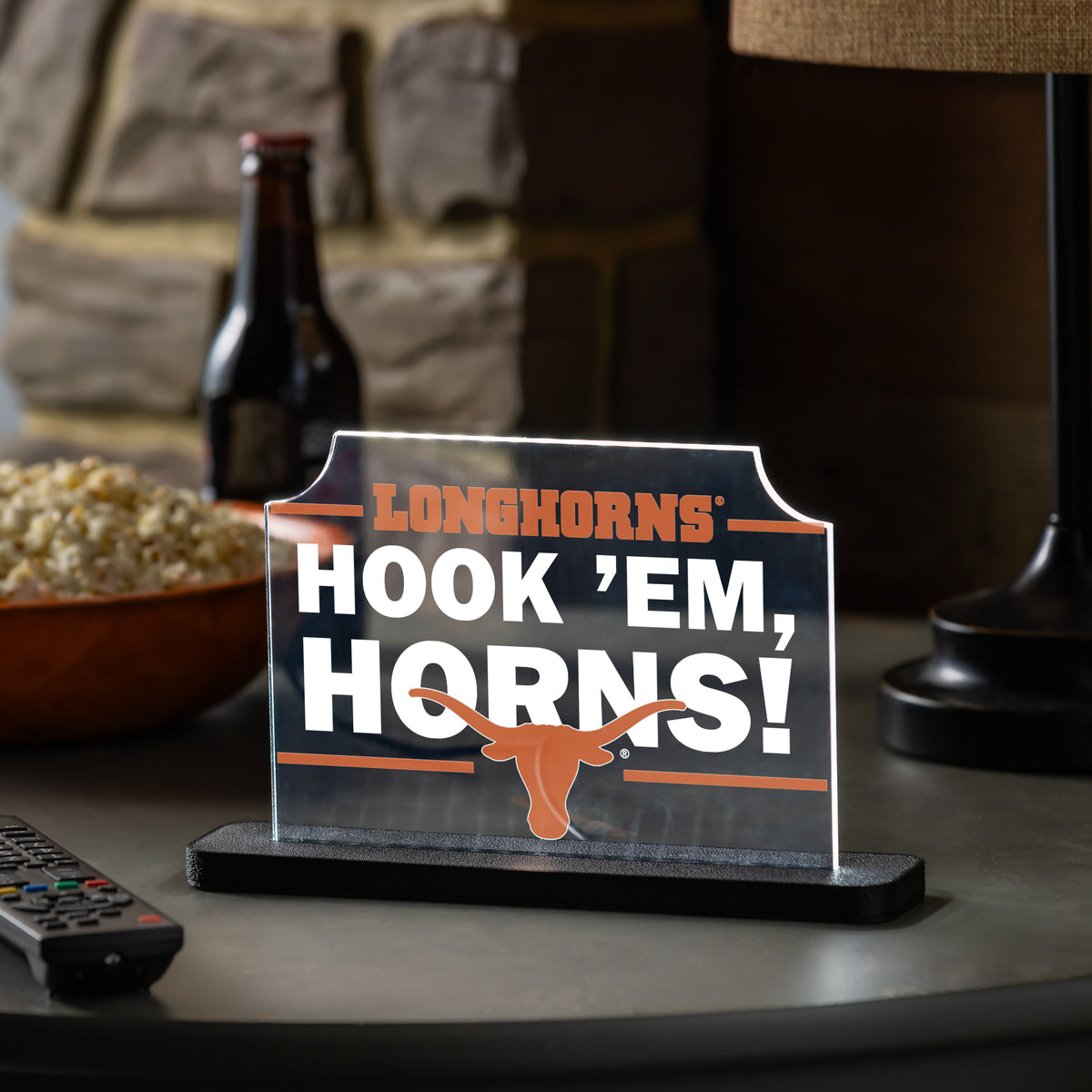 University of Texas College Rectangle Desklite LED Decor – Team Sports ...