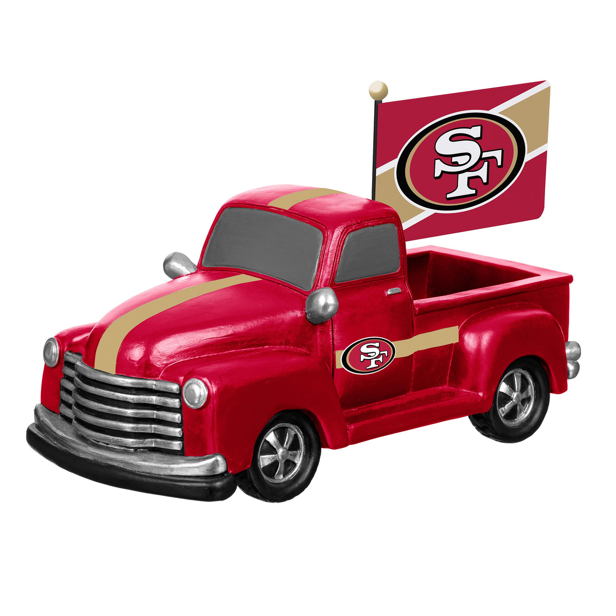 San Francisco 49ers Rally Truck Statue – Team Sports America