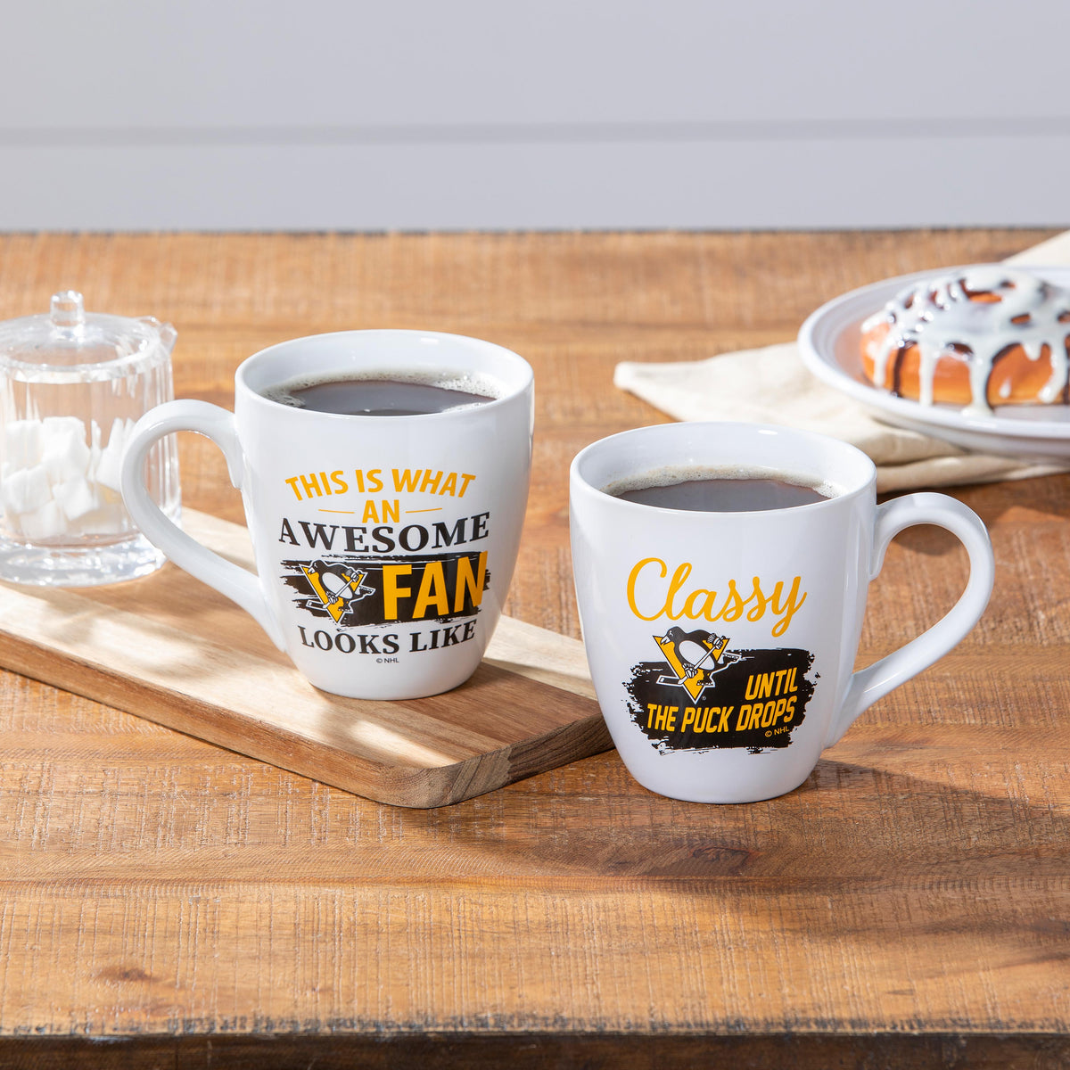 Ceramic Cup o' Java 17oz Gift Set, Pittsburgh Penguins – Team Sports ...