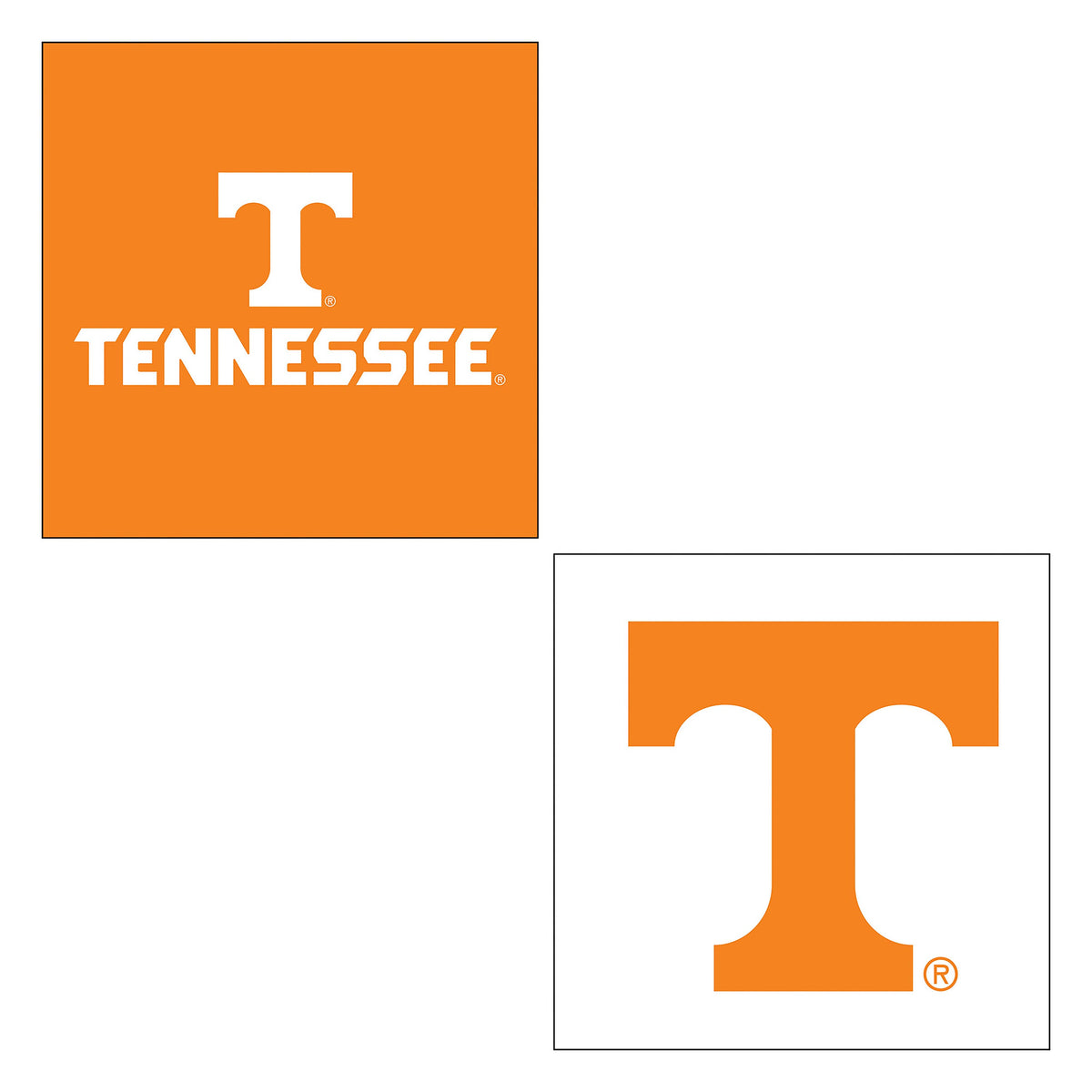 8"x 8" Foam Core Wall Decor, University of Tennessee – Team Sports America