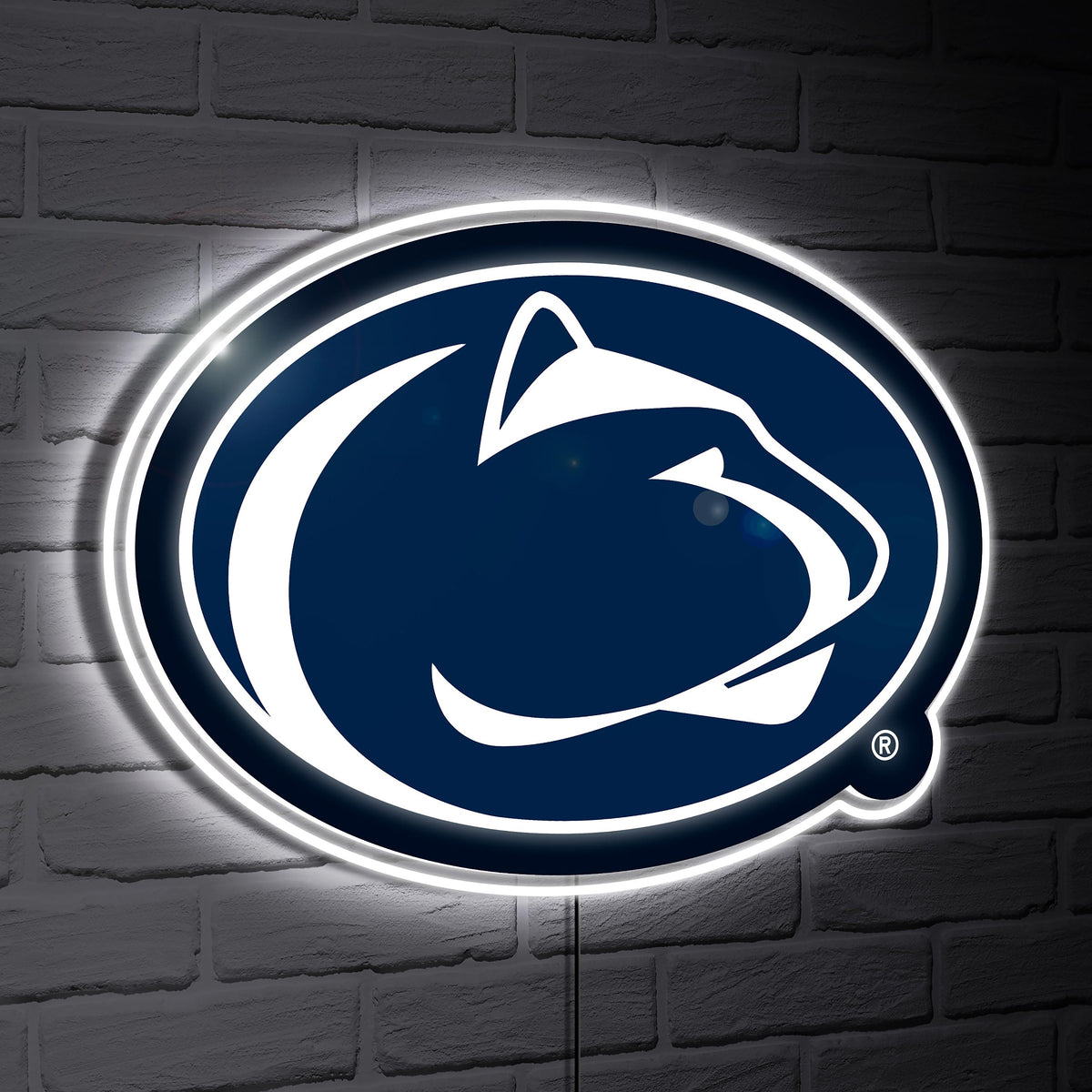 Penn State Nittany Lions LED Wall Decor, Glazelite, Logo – Team Sports ...