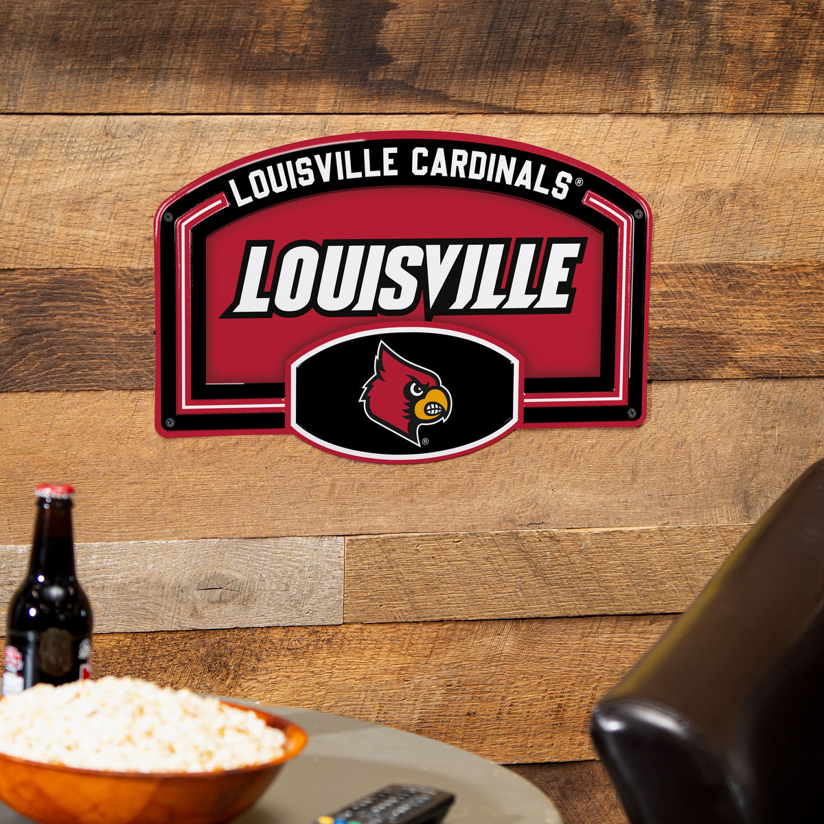 University of Louisville USA Embossed Steel Wall Sign, 11" x 17" – Team ...