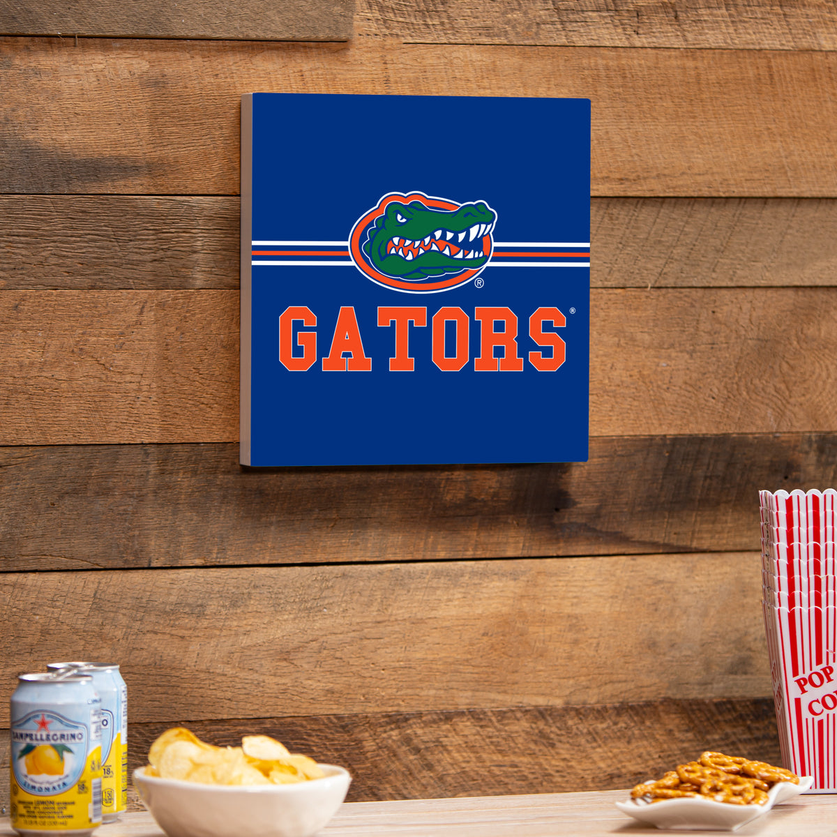 University of Florida Wood Wall Sign, 12x12 – Team Sports America