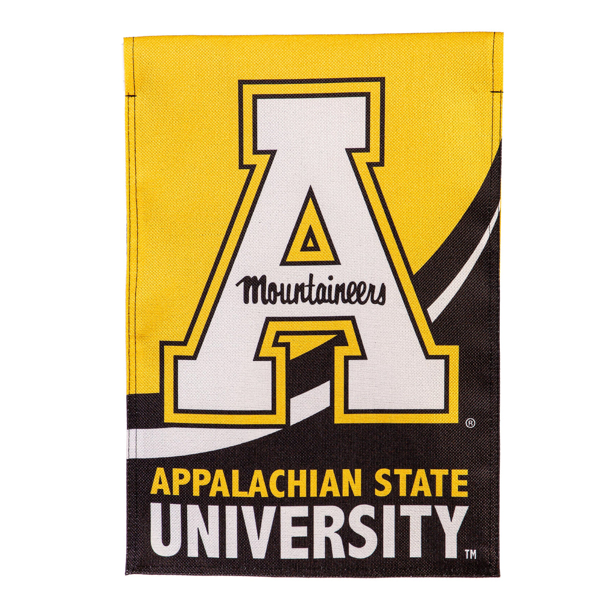 Appalachian State University Burlap Flag GDN Size – Team Sports America
