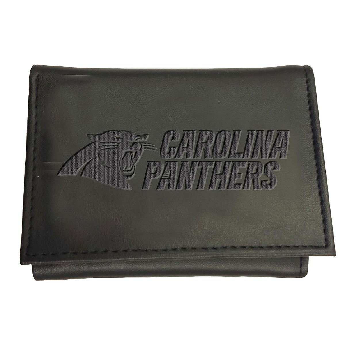 Carolina Panthers Tri Fold Leather Wallet | MyEvergreen – Team Sports ...