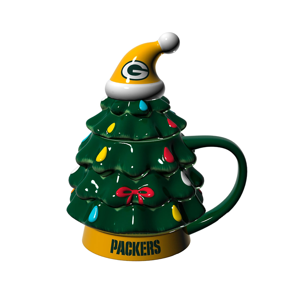 Green Bay Packers, Holiday Tree Cup Gift Set, 14oz. – Team Sports America