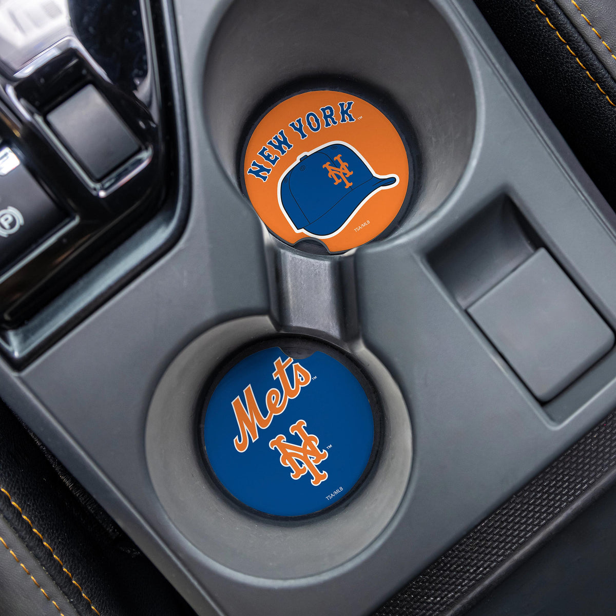 New York Mets Car Coaster Set, 2pc – Team Sports America