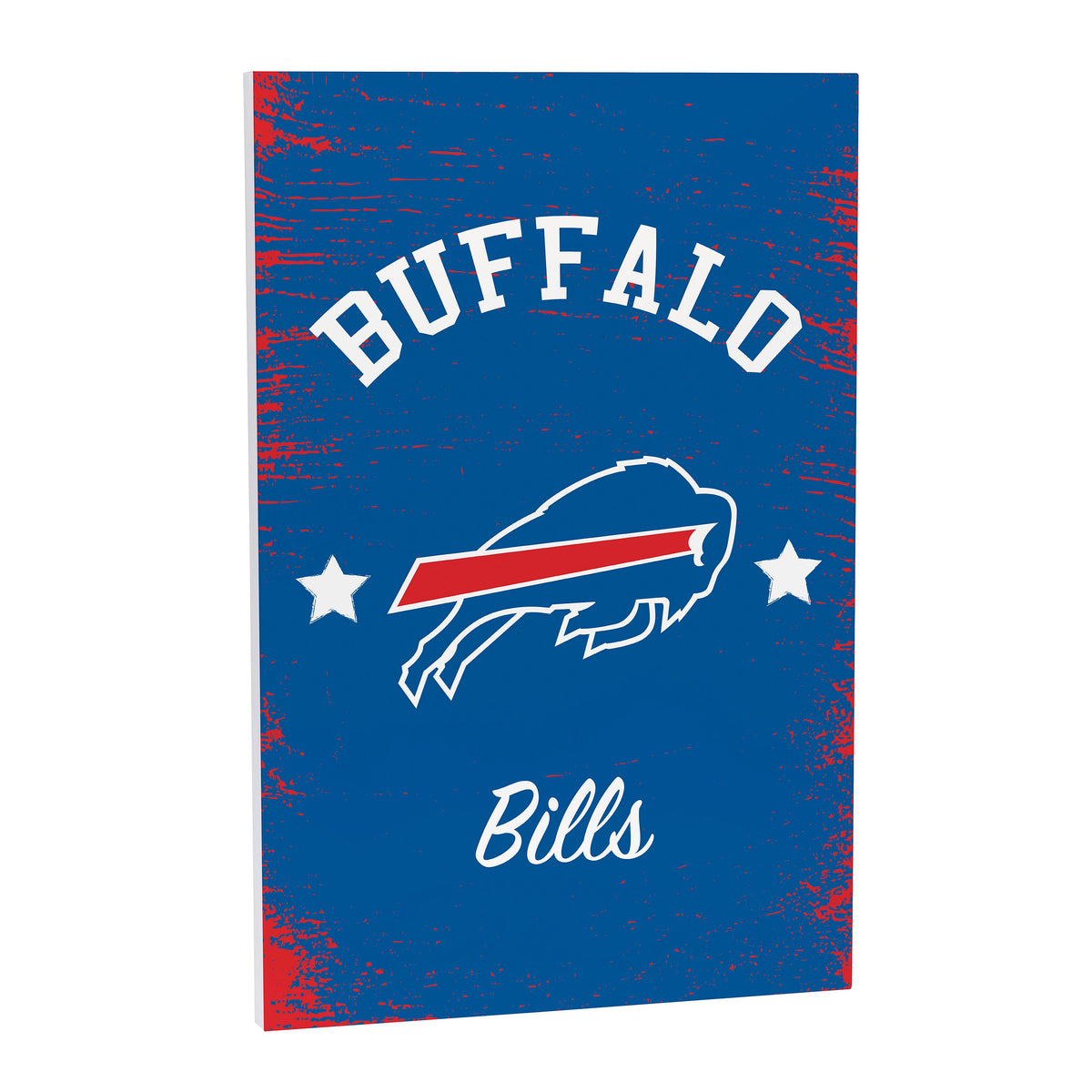 Buffalo Bills Wood Wall Sign, 16x24 – Team Sports America